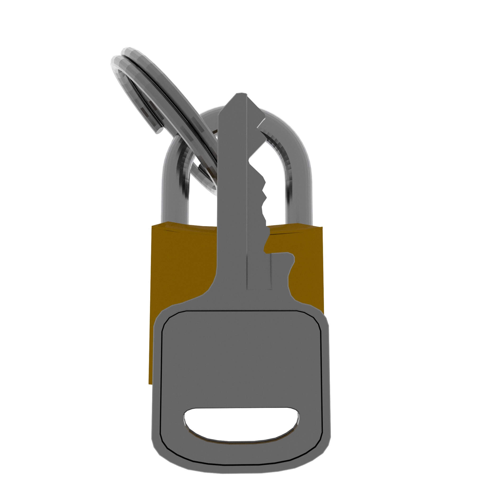 Combination Padlock - 3D Model by BILALGOK
