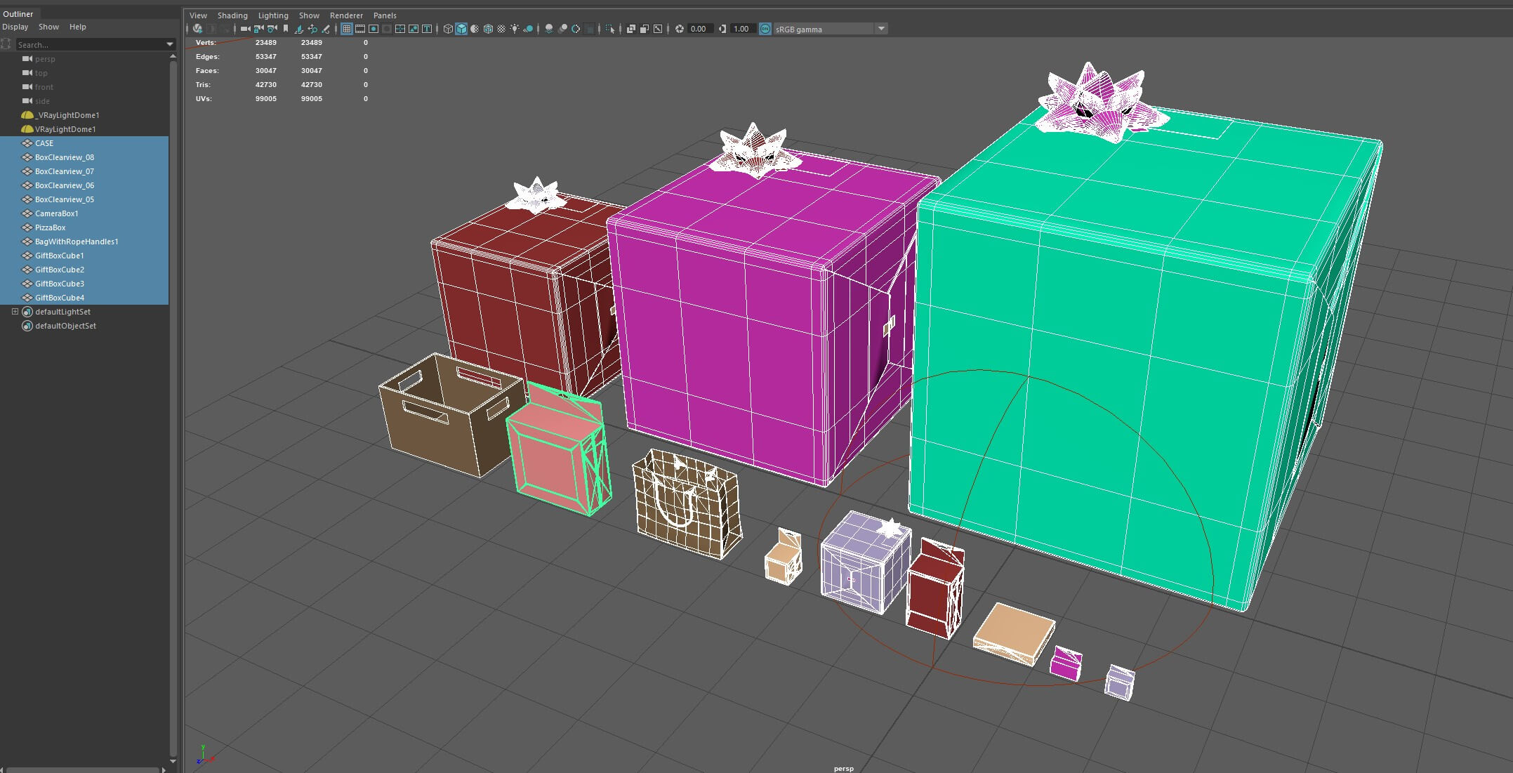 Realastic Boxes - 3D Model by BILALGOK