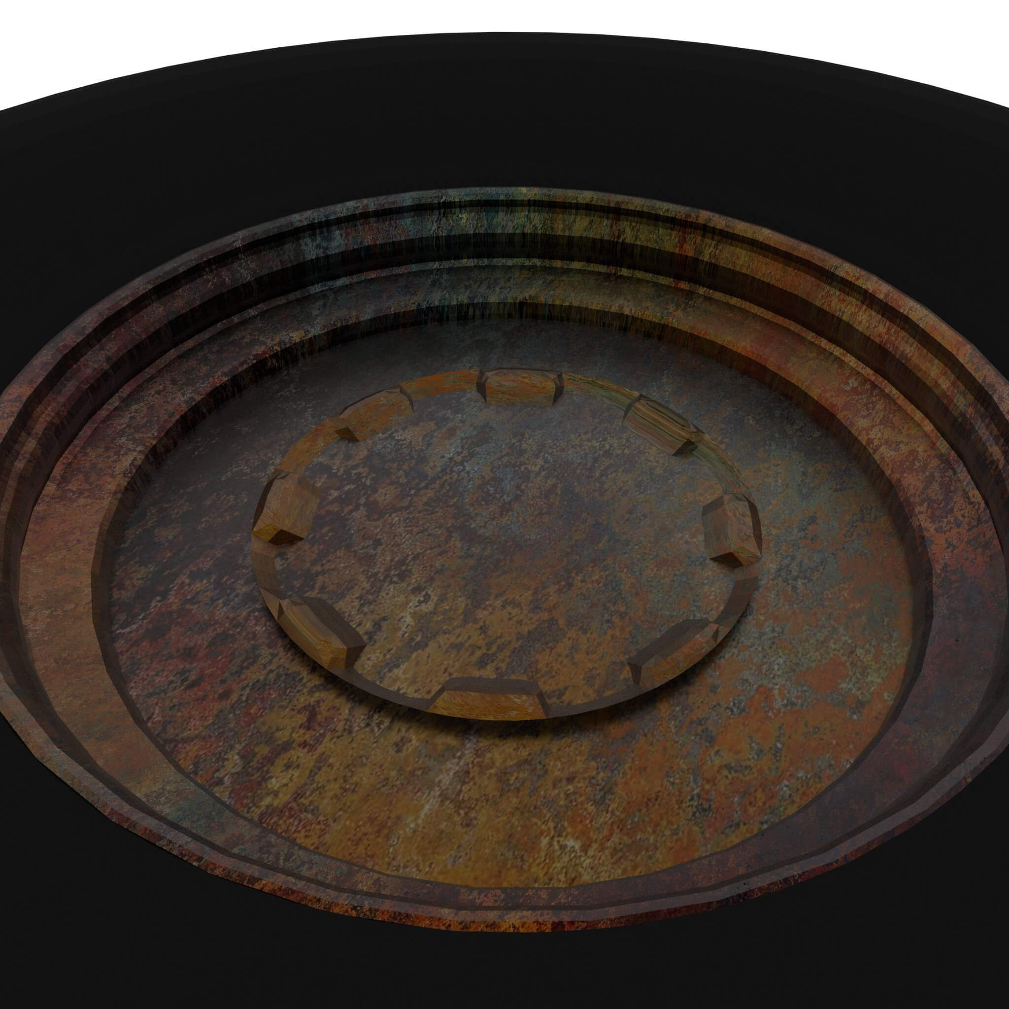 Vechile Rusty Tire - 3D Model by BILALGOK