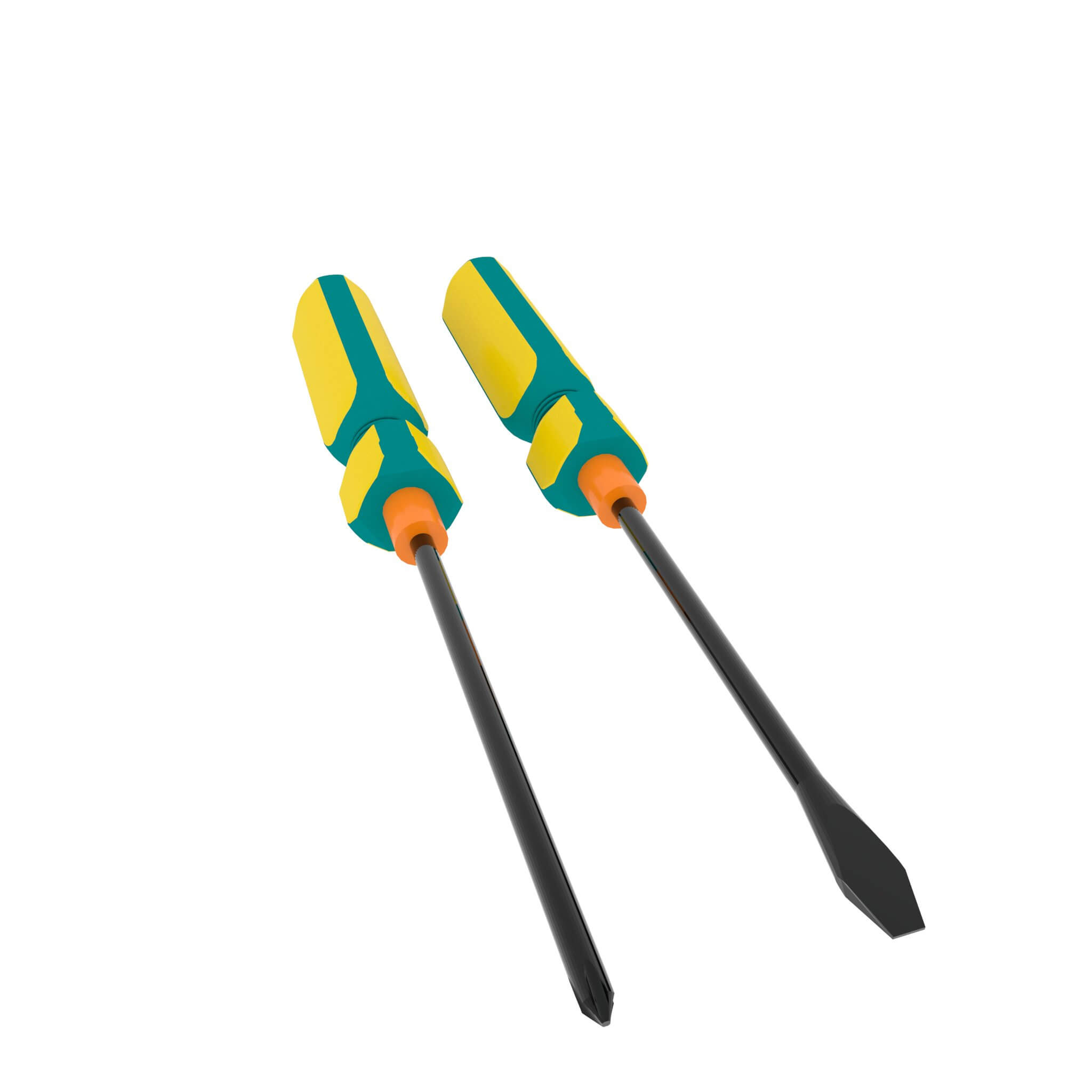 Industrial Screwdriver - 3D Model by BILALGOK