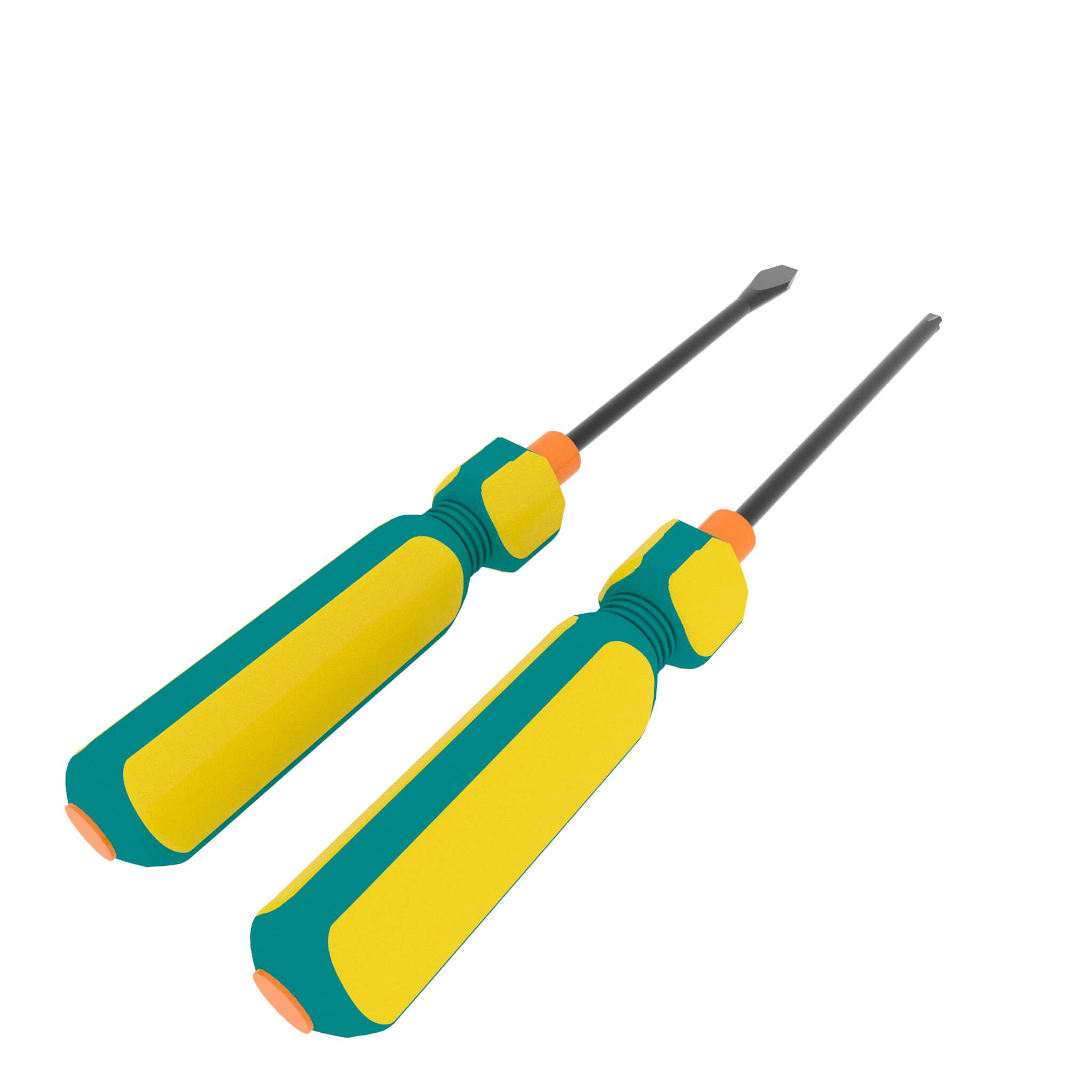 Industrial Screwdriver - 3D Model by BILALGOK