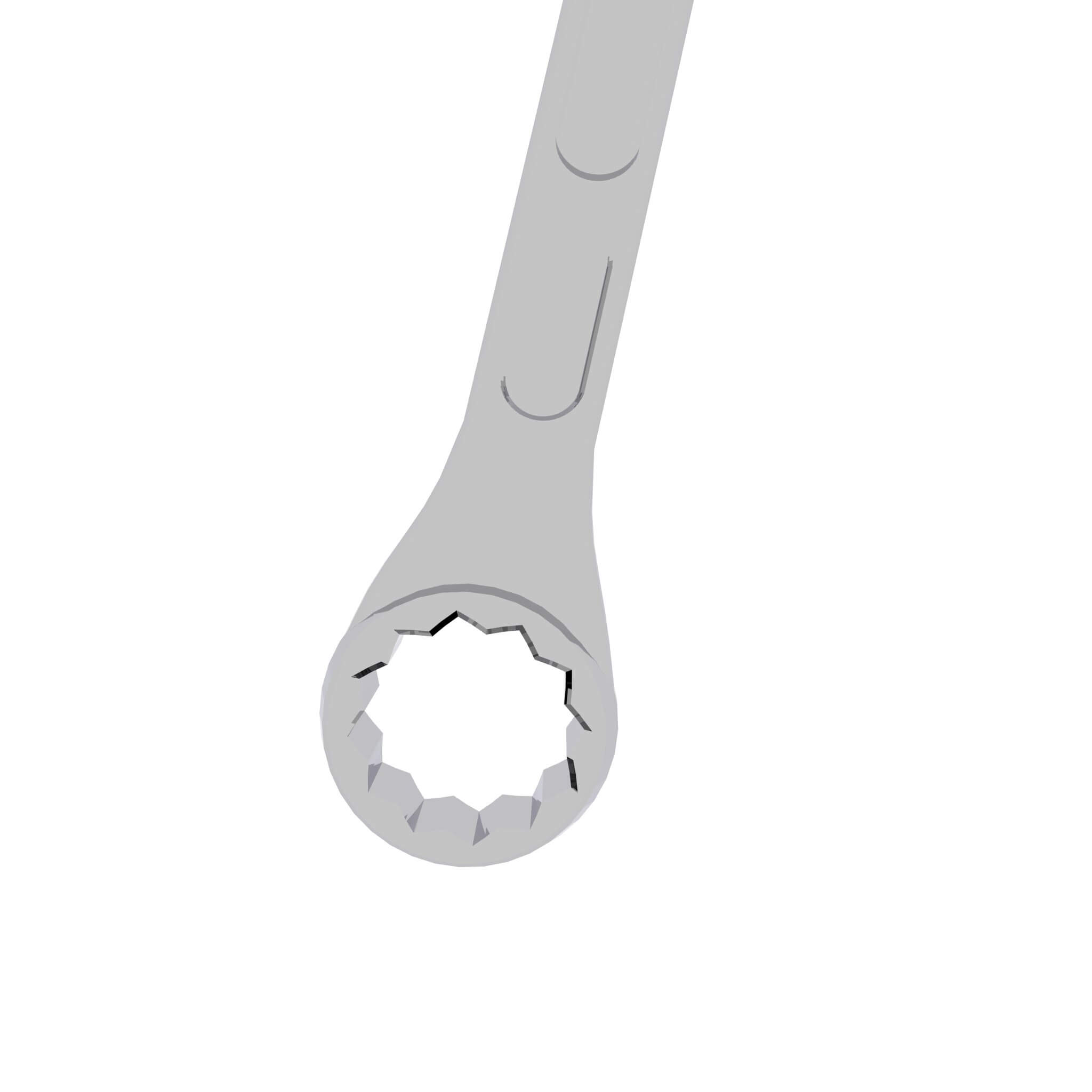 Realistic Wrench - 3D Model by BILALGOK