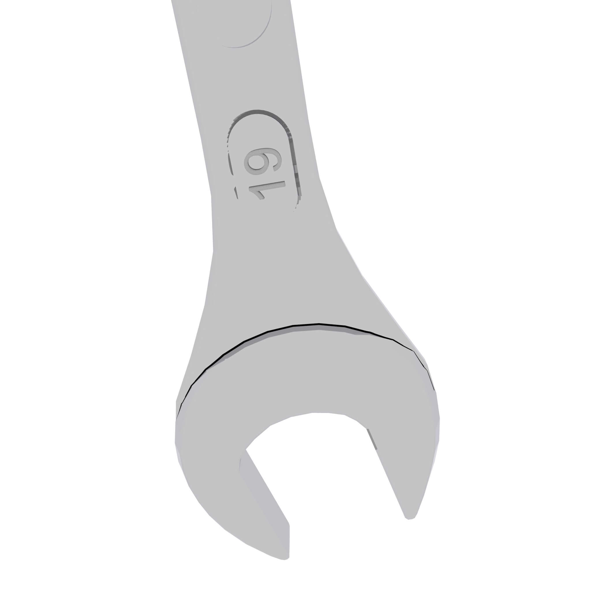 Realistic Wrench - 3D Model by BILALGOK