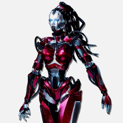 Android Empress 3D Rig Asset by billnguyen1411