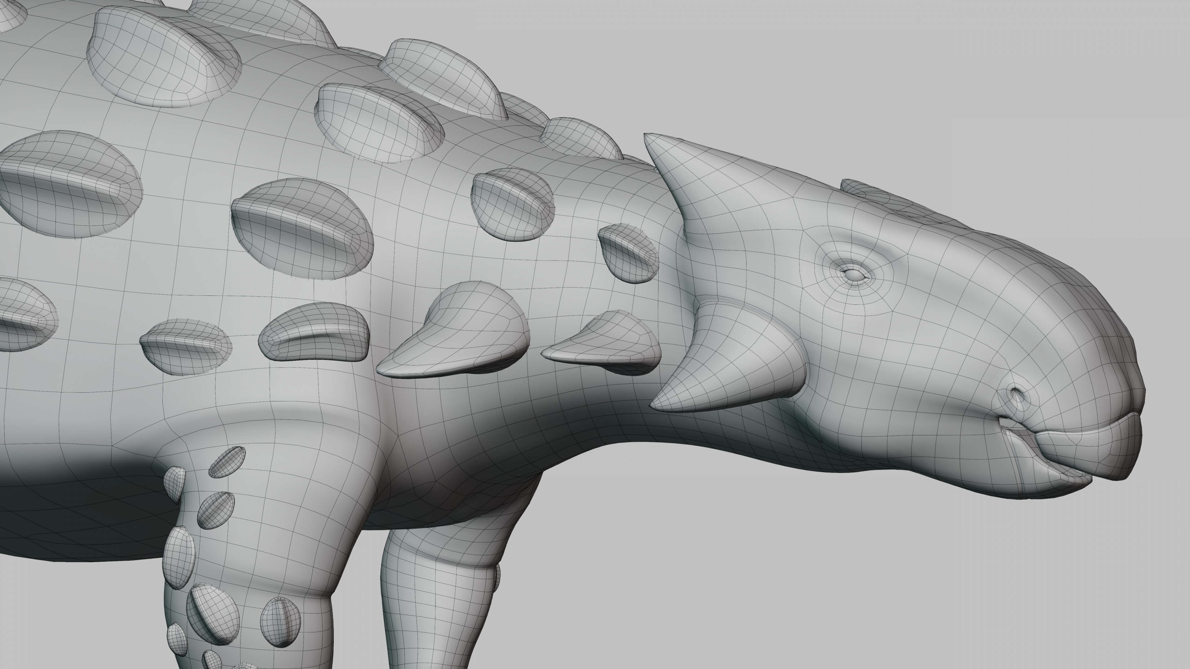Ankylosaurus Rig Asset - 3D Model by billnguyen1411