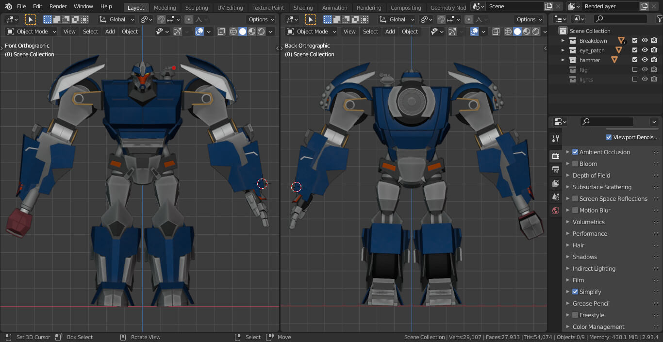 Breakdown Transformers Prime Rig - 3D Model by billnguyen1411