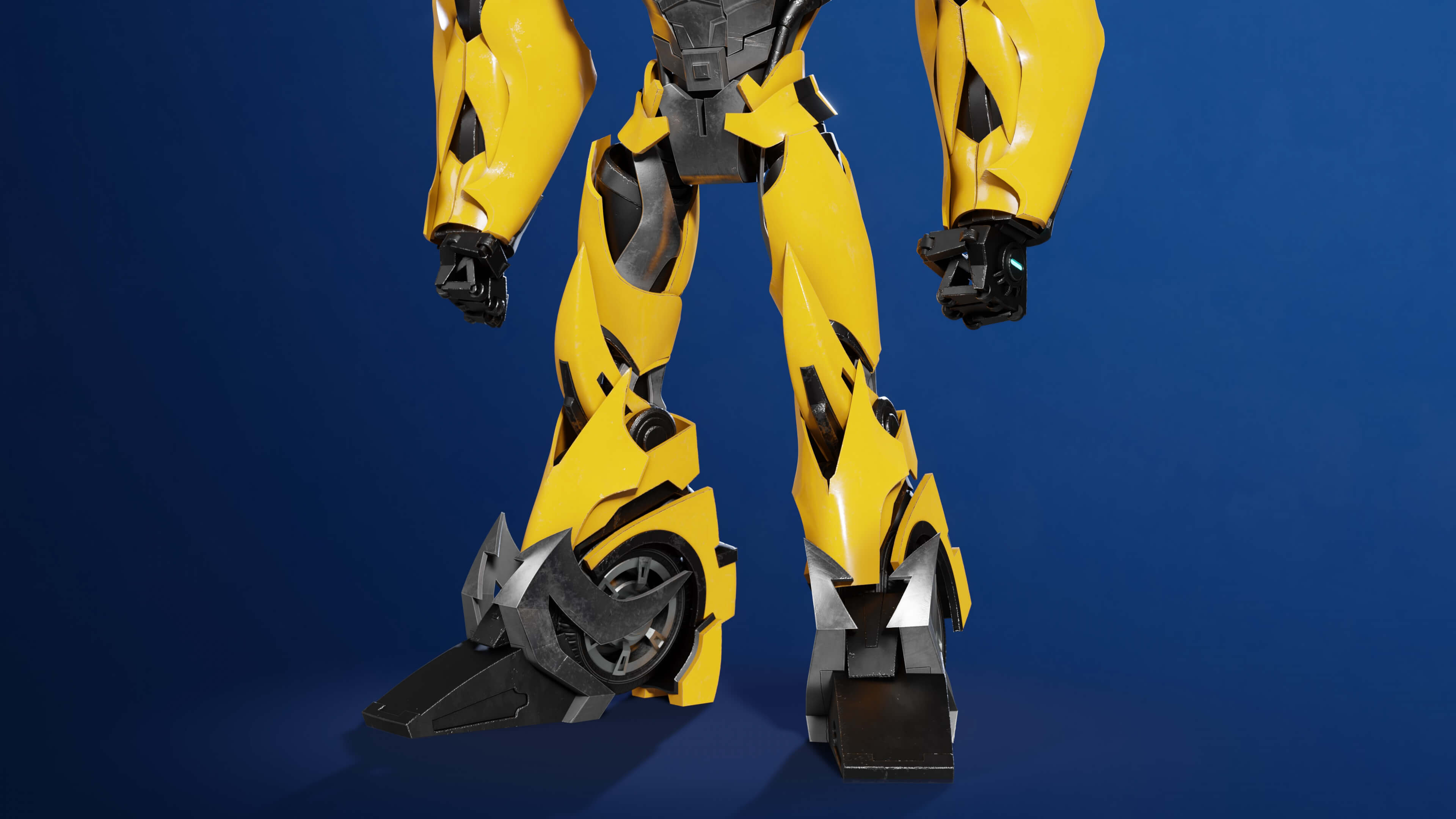 Bumblebee Transformers Prime Rig - 3D Model by billnguyen1411
