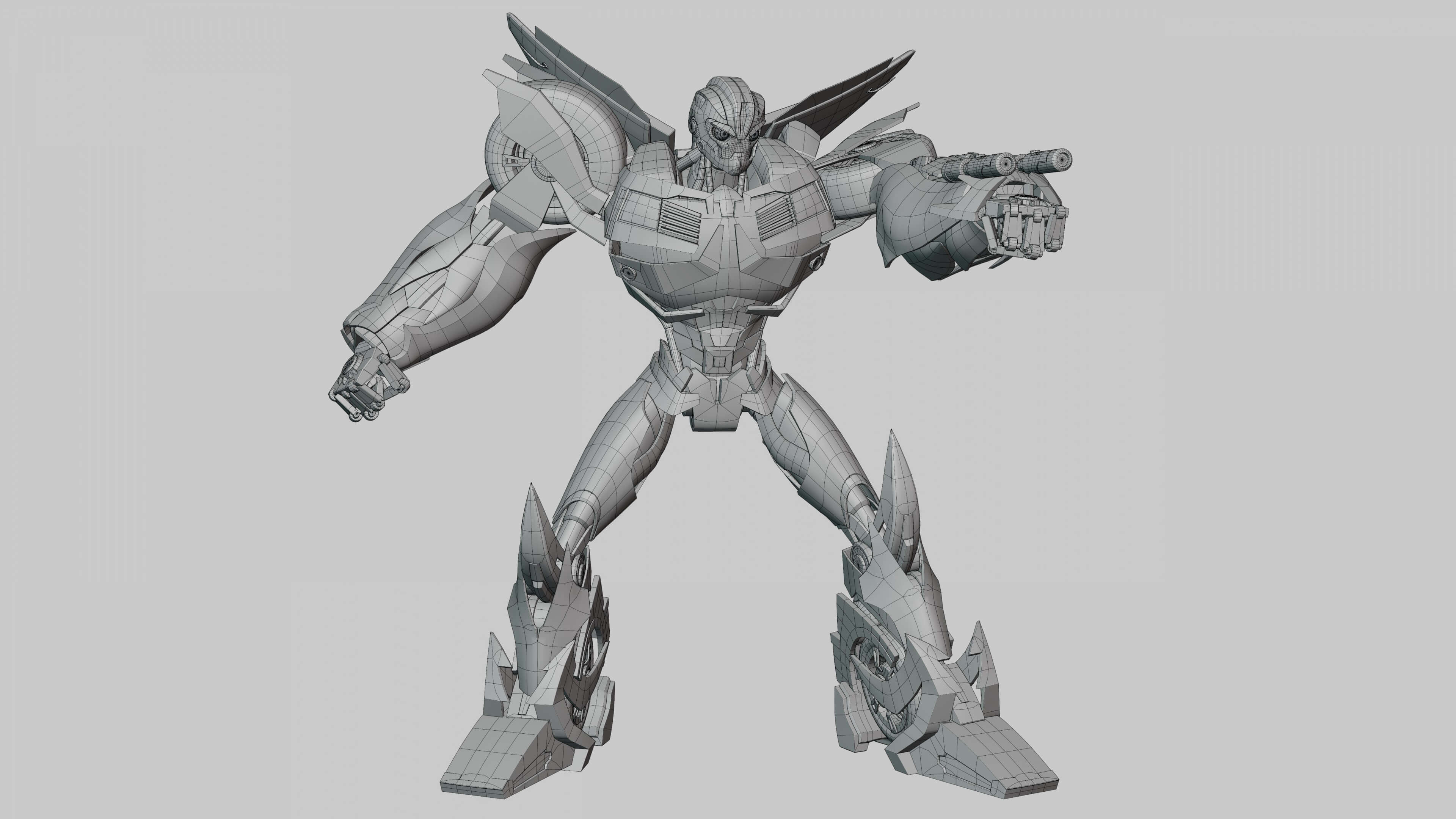 Bumblebee Transformers Prime Rig - 3D Model by billnguyen1411