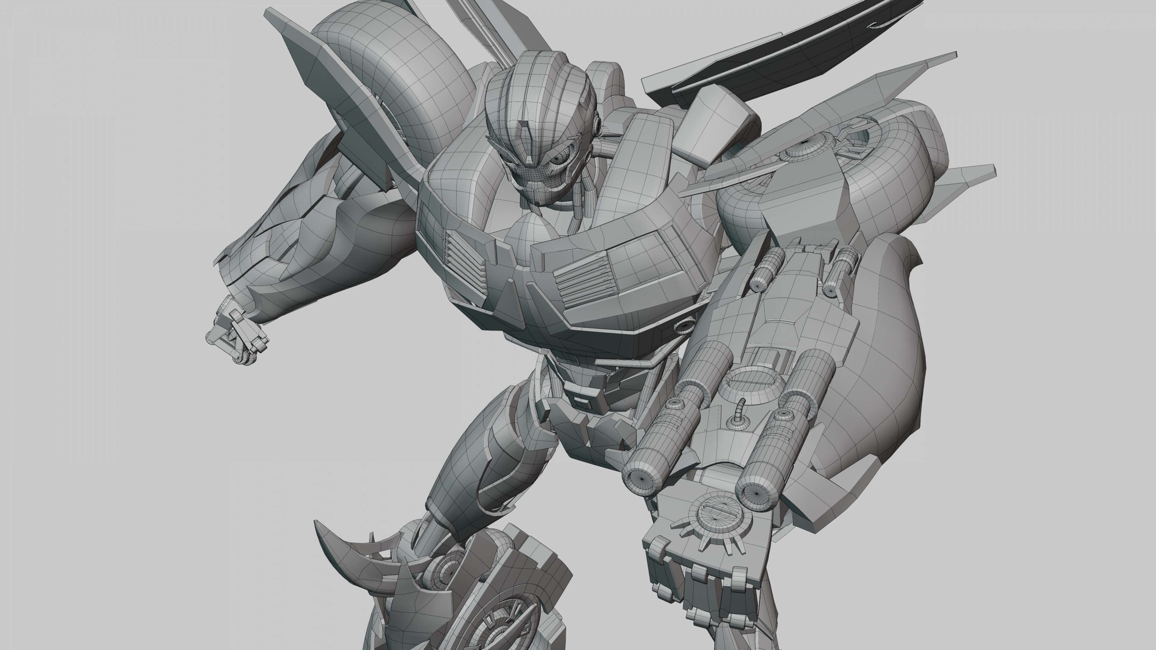 Bumblebee Transformers Prime Rig - 3D Model by billnguyen1411