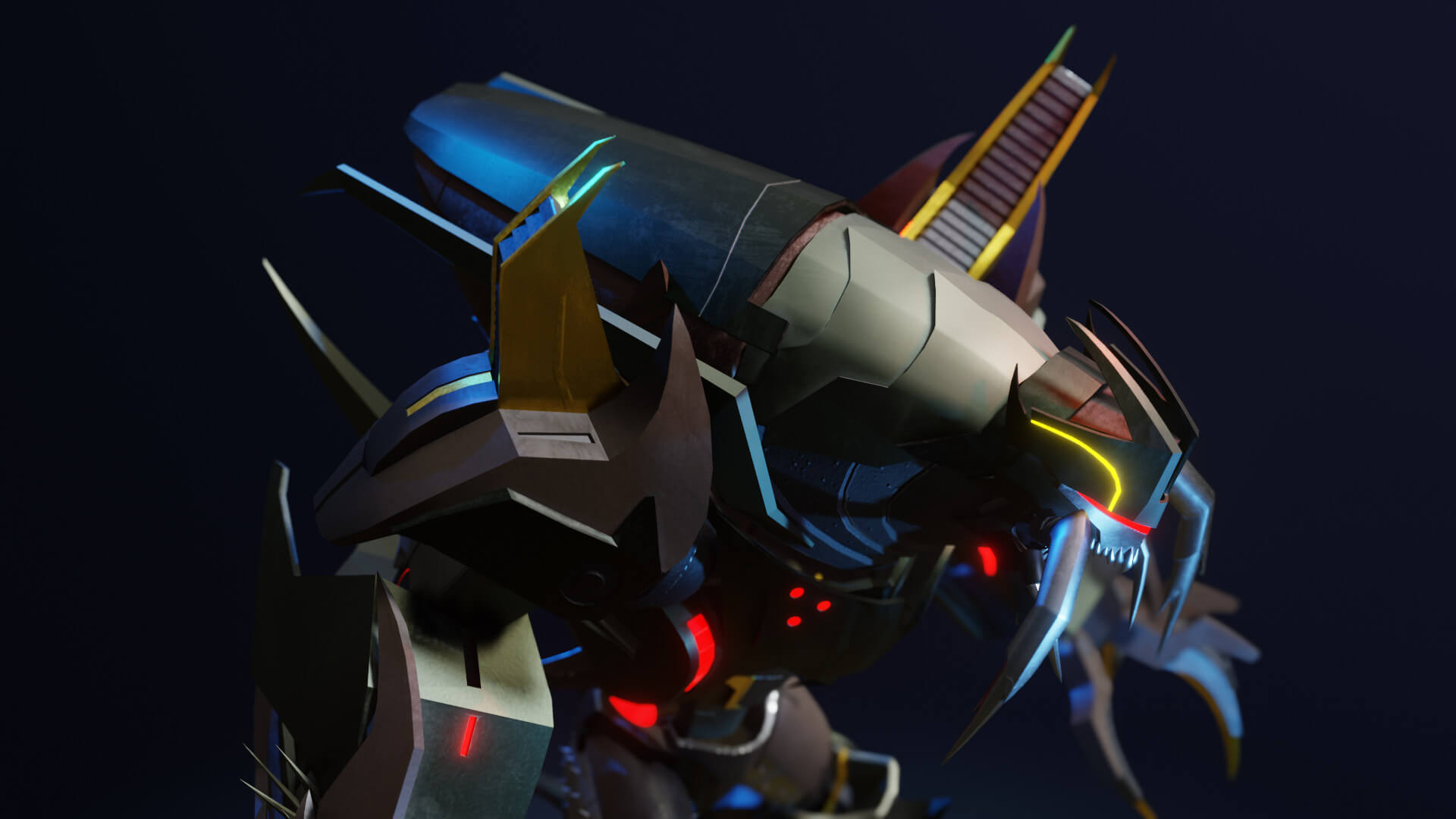 Insecticon Transformers Prime Rig - 3D Model by billnguyen1411