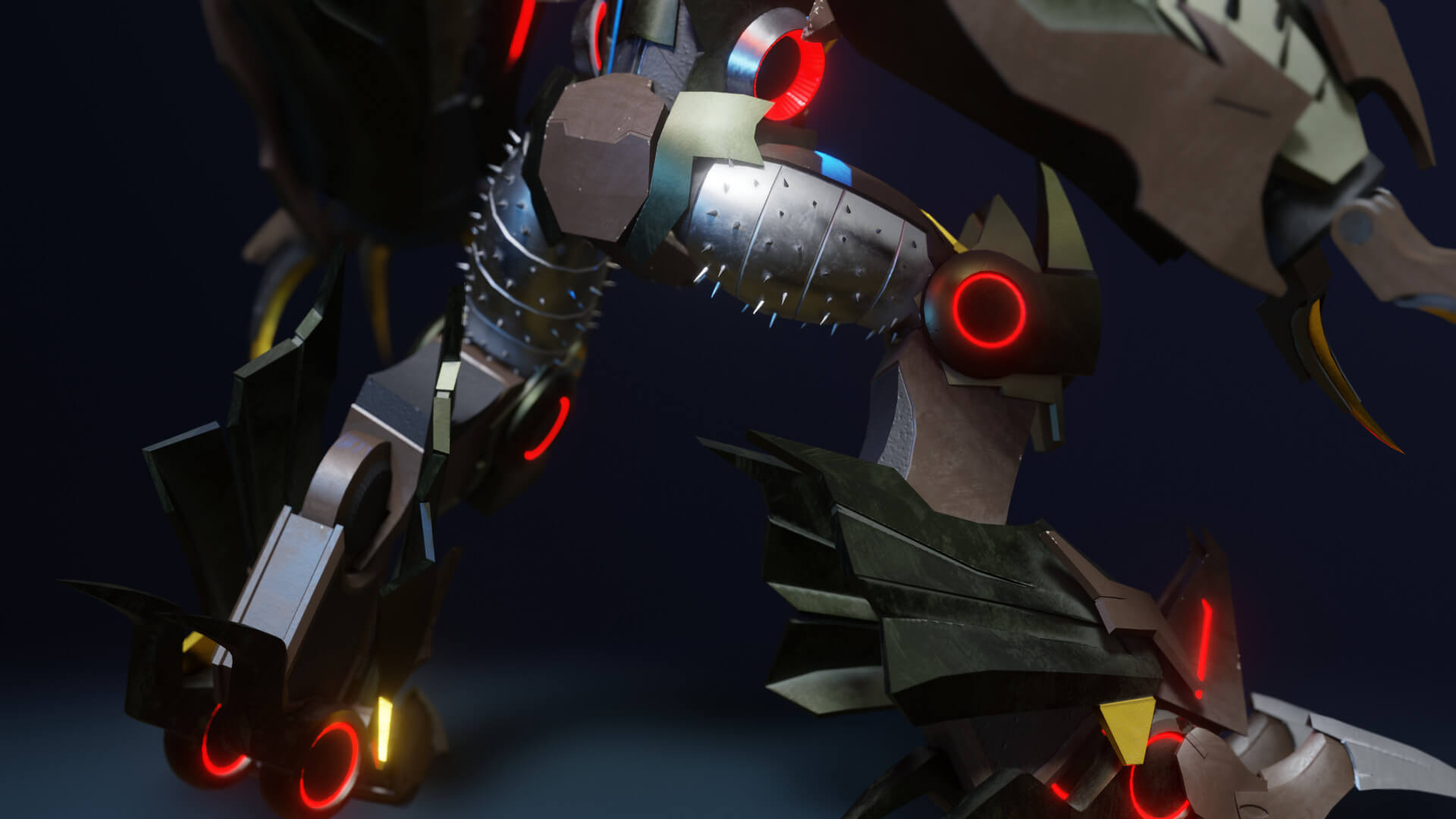 Insecticon Transformers Prime Rig - 3D Model by billnguyen1411