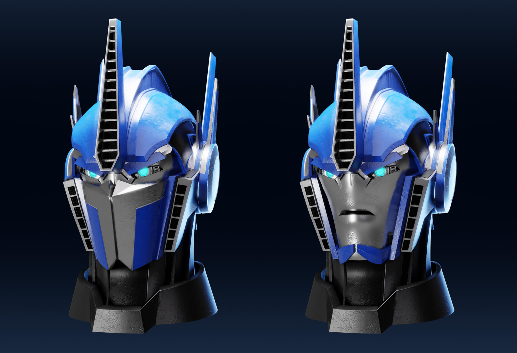 Optimus Prime Transformers Prime Rig - 3D Model by billnguyen1411