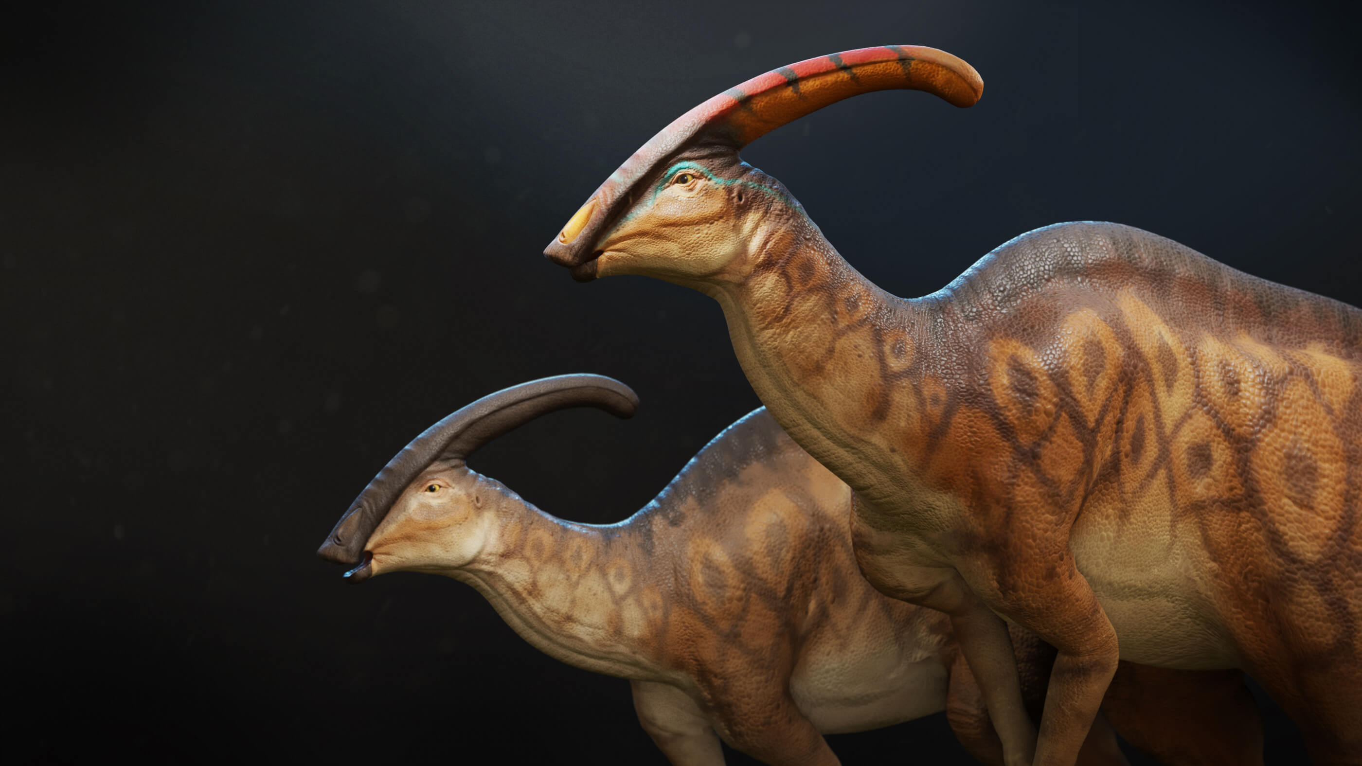 Parasaurolophus Rig - 3D Model by billnguyen1411