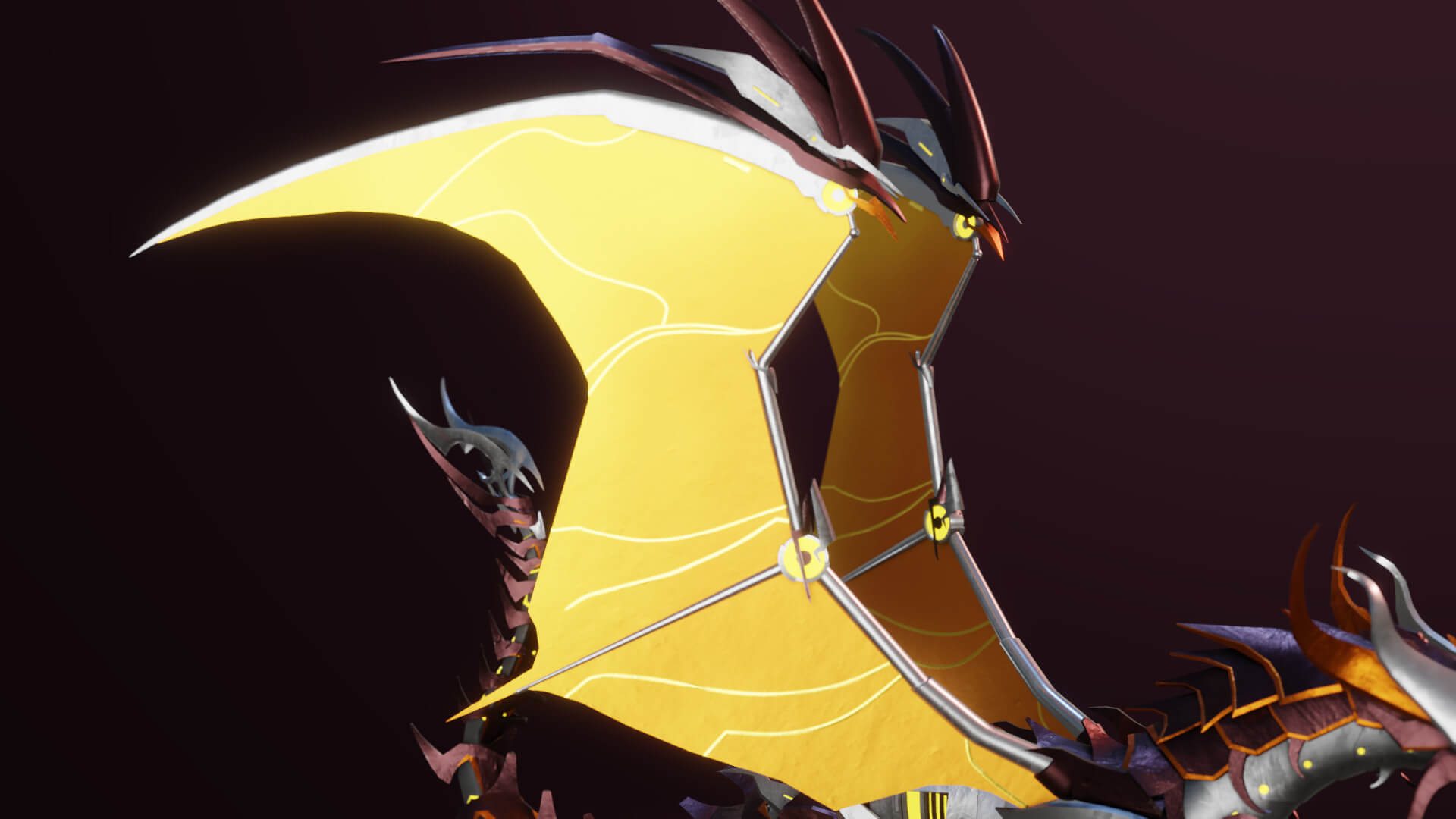 Predaking Transformers Prime Dragon Rig - 3D Model by billnguyen1411