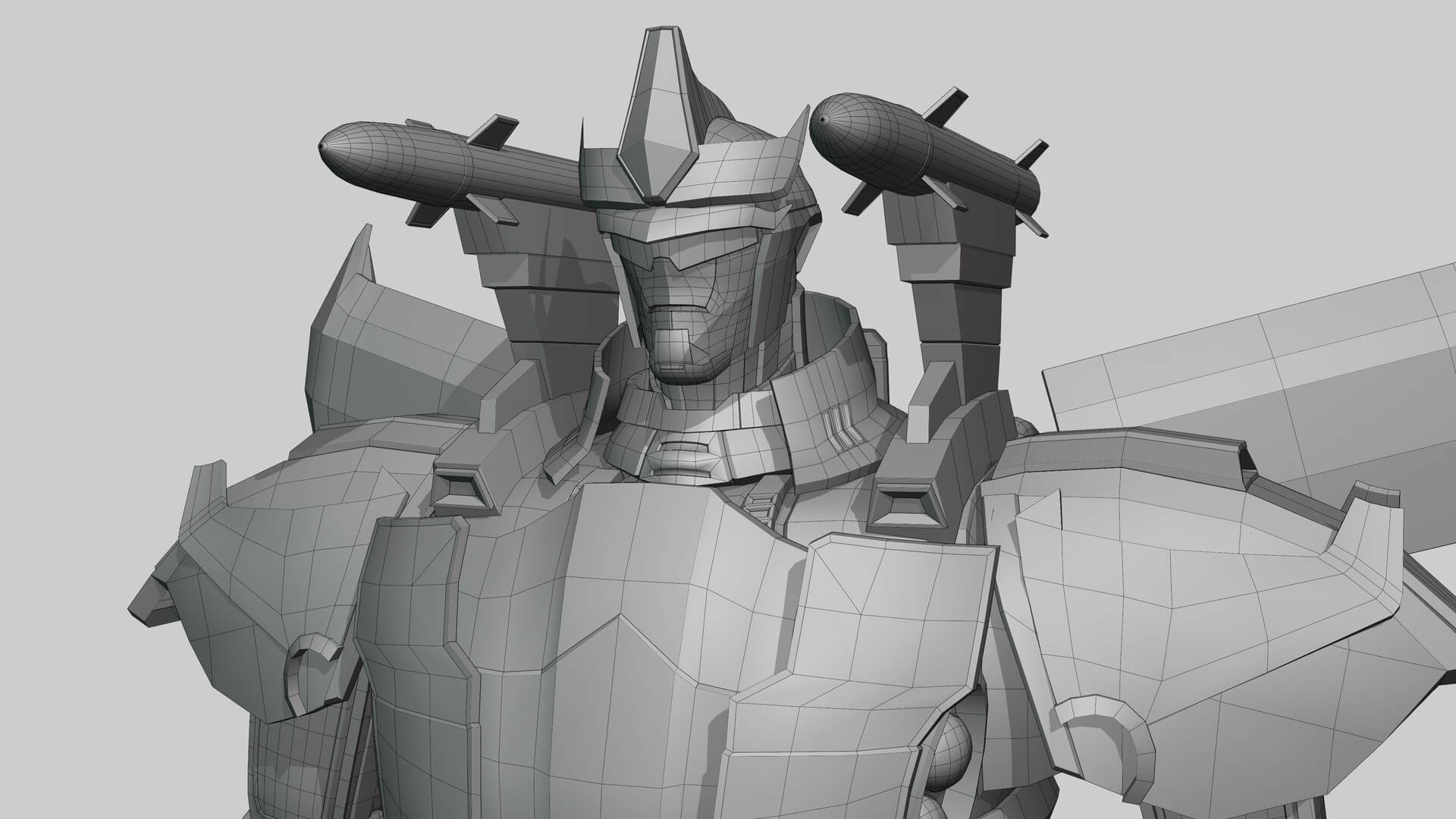 Prowl Transformers Prime Rig - 3D Model by billnguyen1411