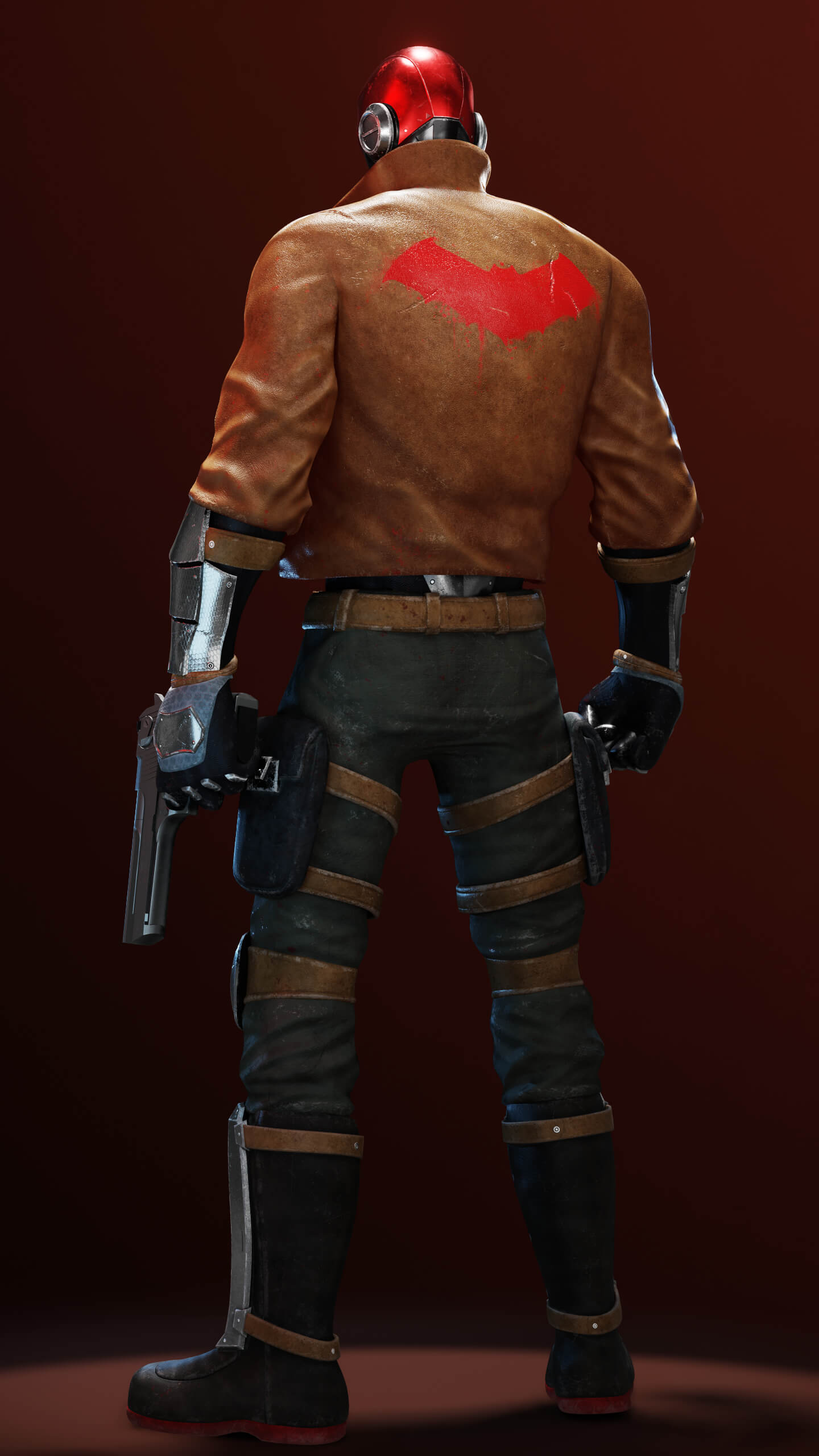 Red Hood Character Rig - 3D Model by billnguyen1411