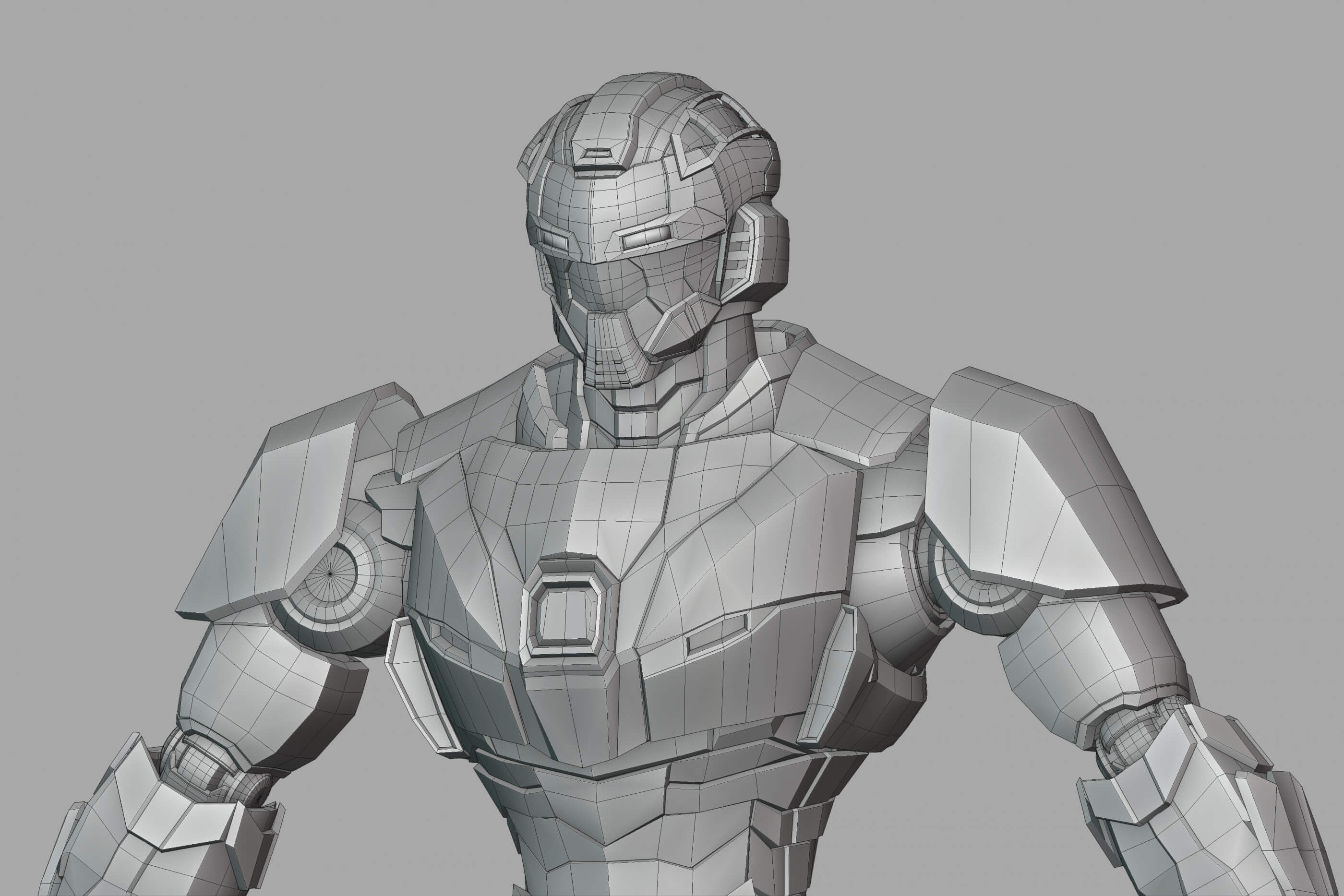 Robot Character Rig RTS 03 - 3D Model by billnguyen1411