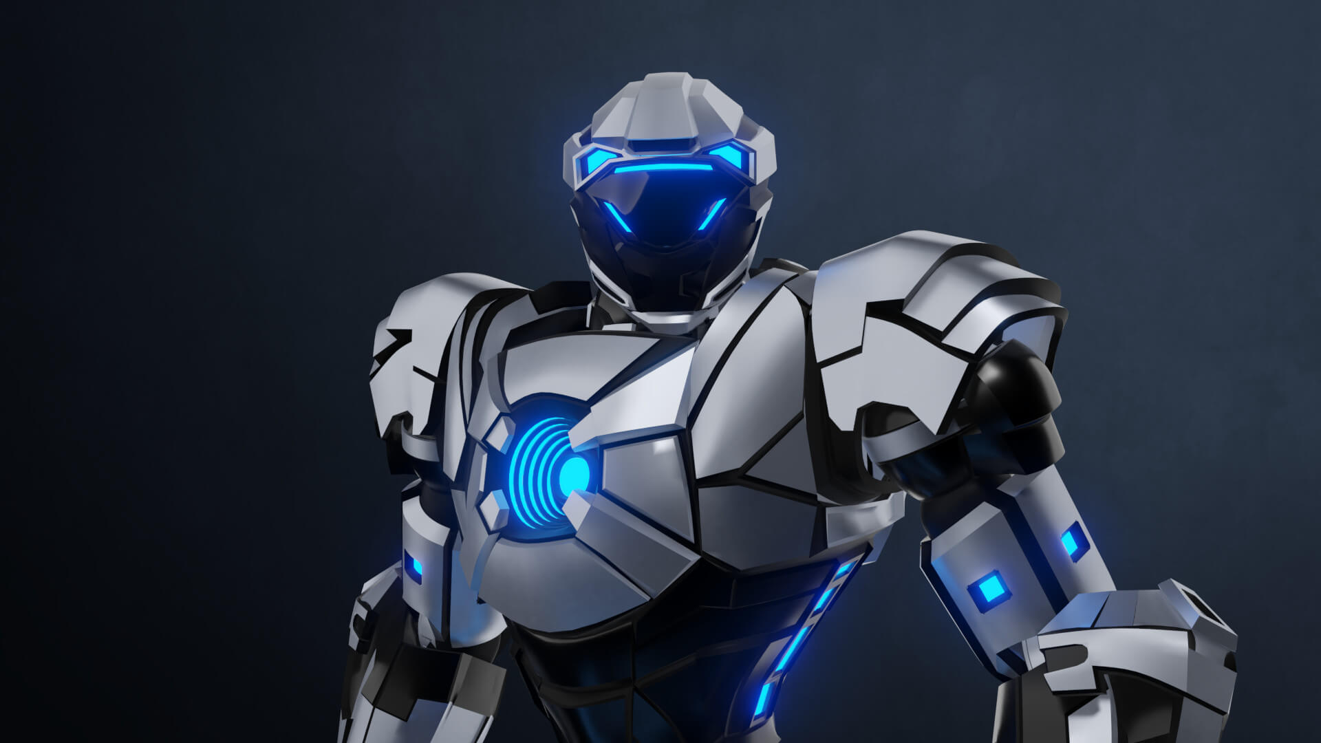 Robot Model Custom Rig RTS 01 by billnguyen1411