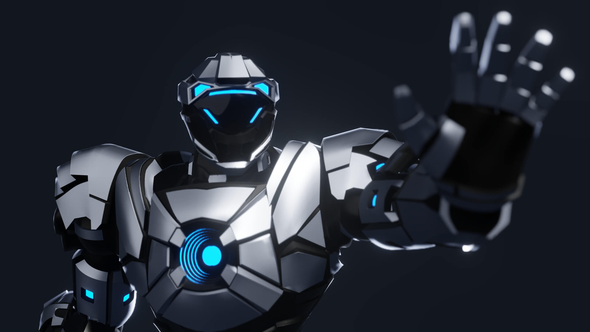 Robot Model Custom Rig RTS 01 by billnguyen1411