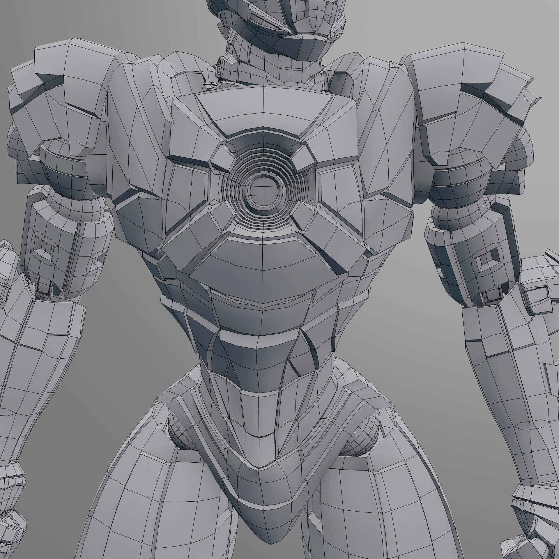 Robot Model Custom Rig RTS 01 by billnguyen1411