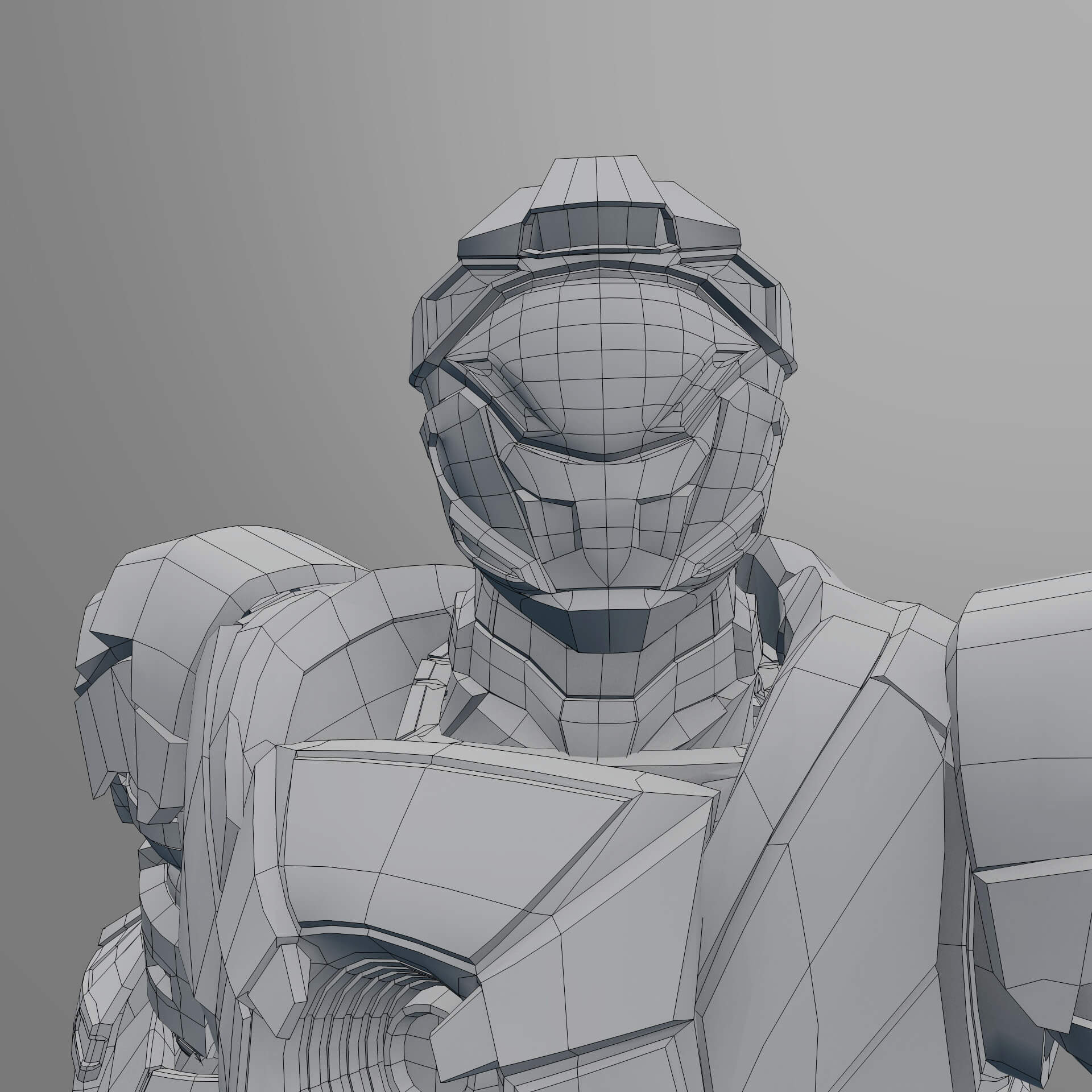 Robot Model Custom Rig RTS 01 by billnguyen1411