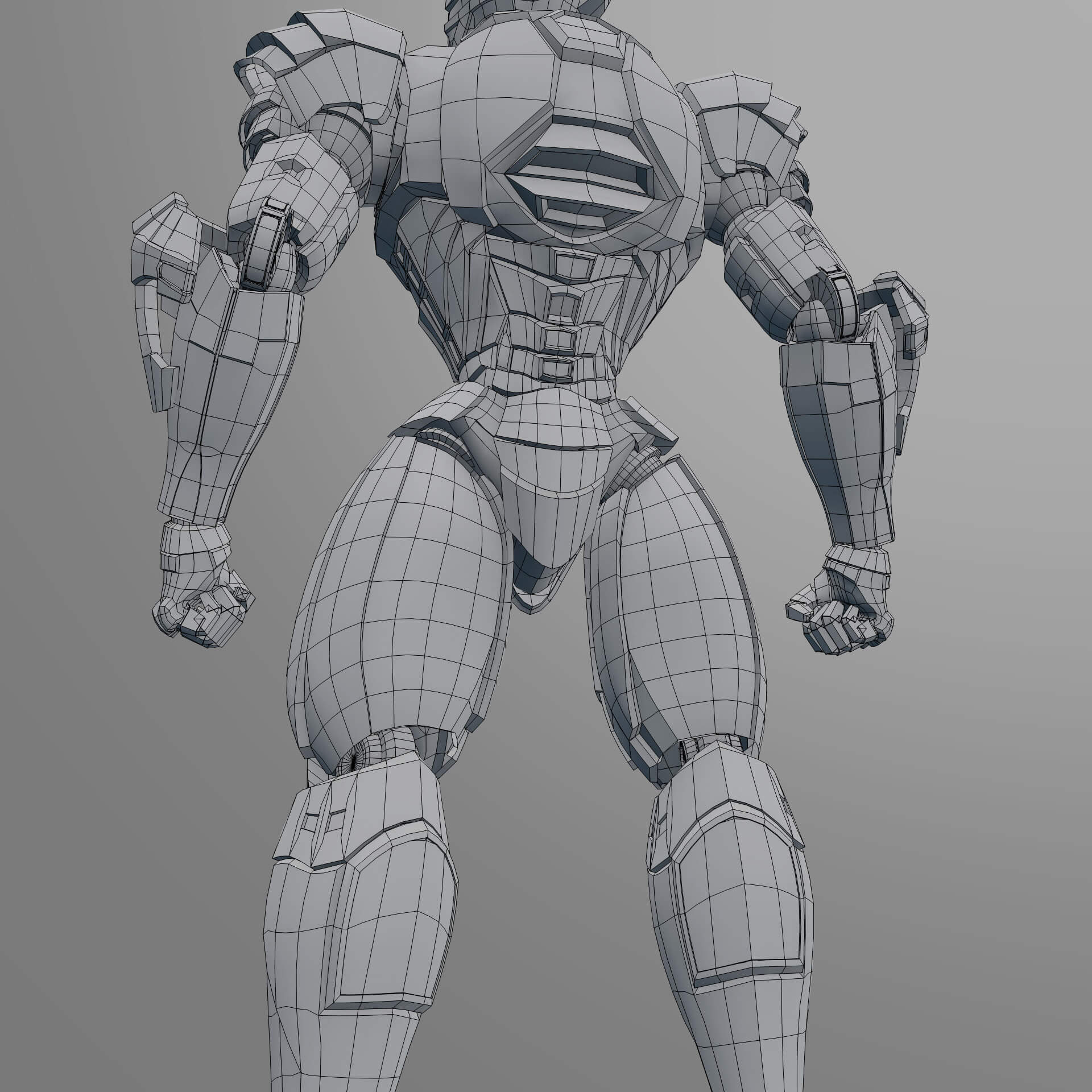 Robot Model Custom Rig RTS 01 by billnguyen1411
