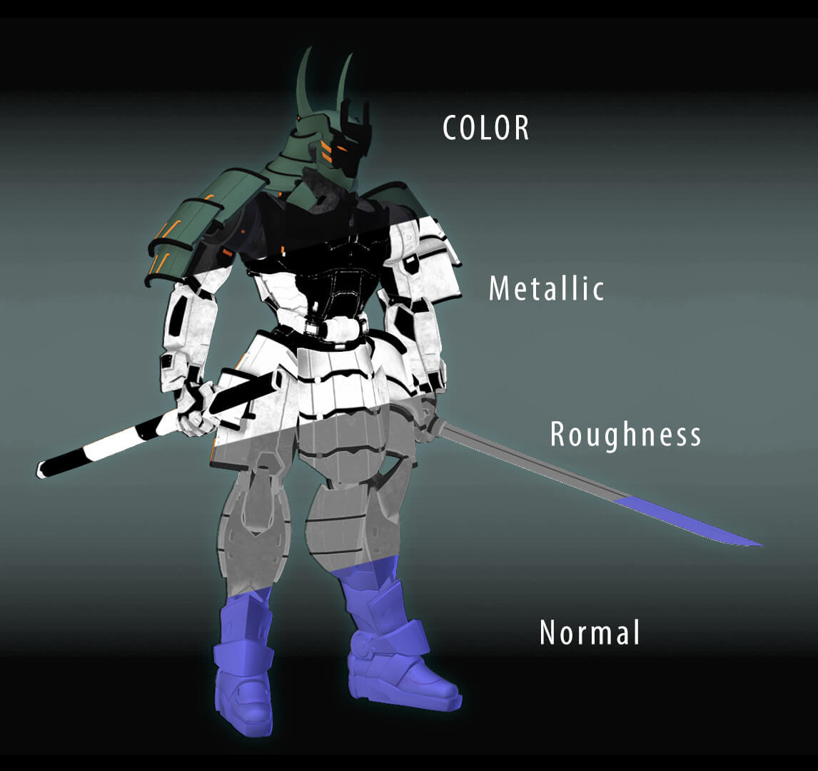 Samurai Robot Rig RTS 02 - 3D Model by billnguyen1411