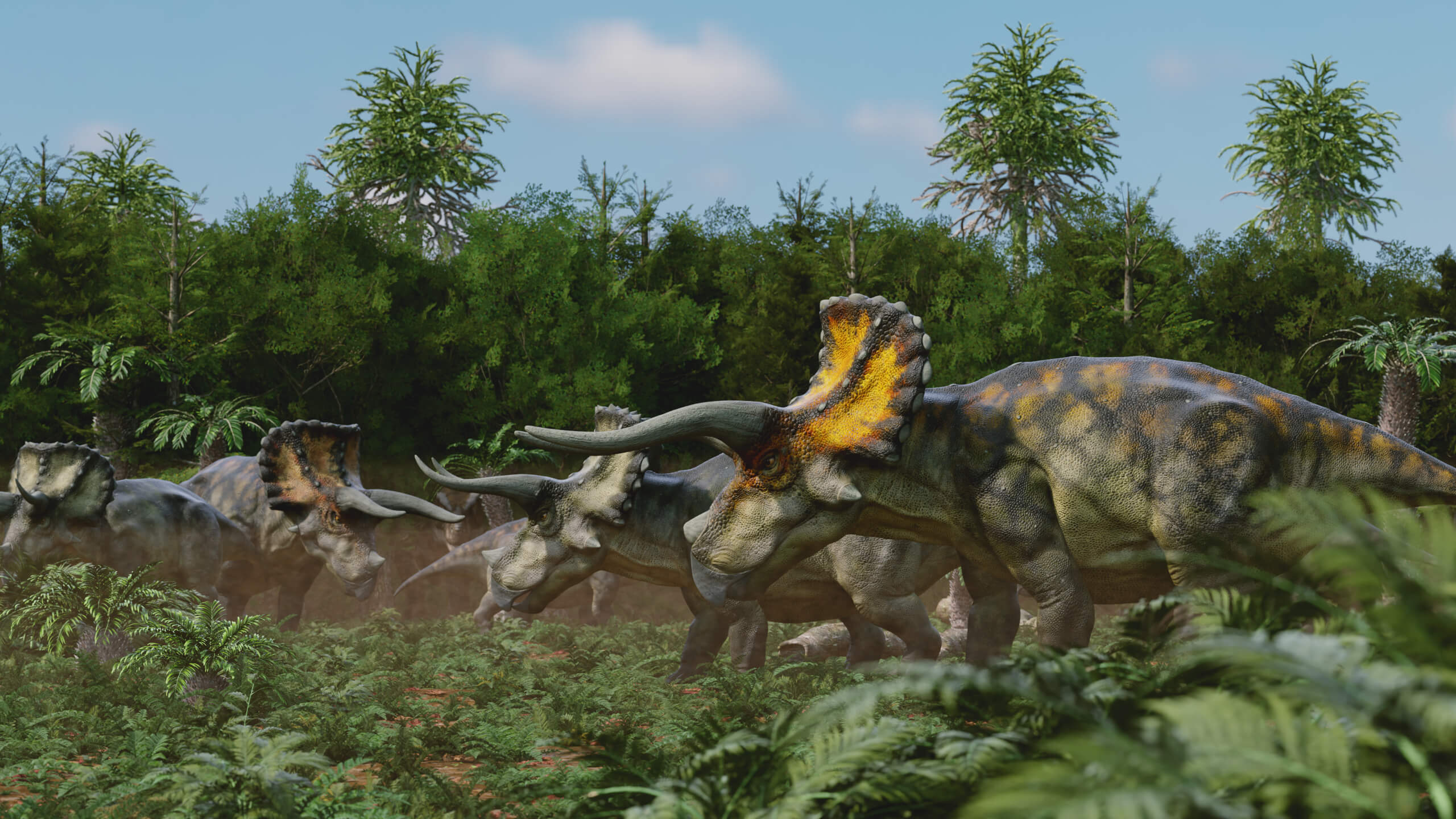 Triceratops Rig - 3D Model by billnguyen1411