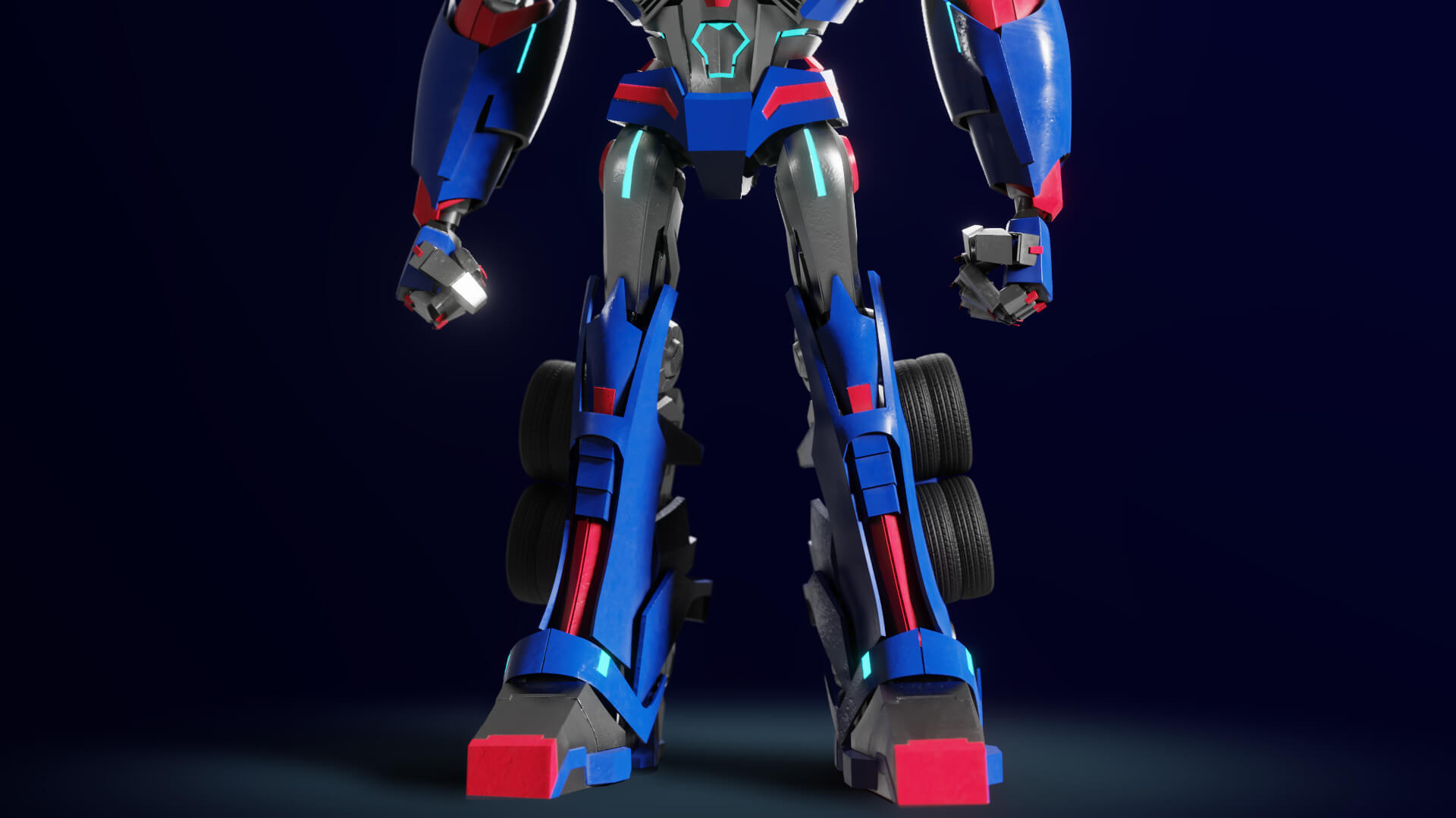 Ultra Magnus Transformers Prime Rig - 3D Model by billnguyen1411