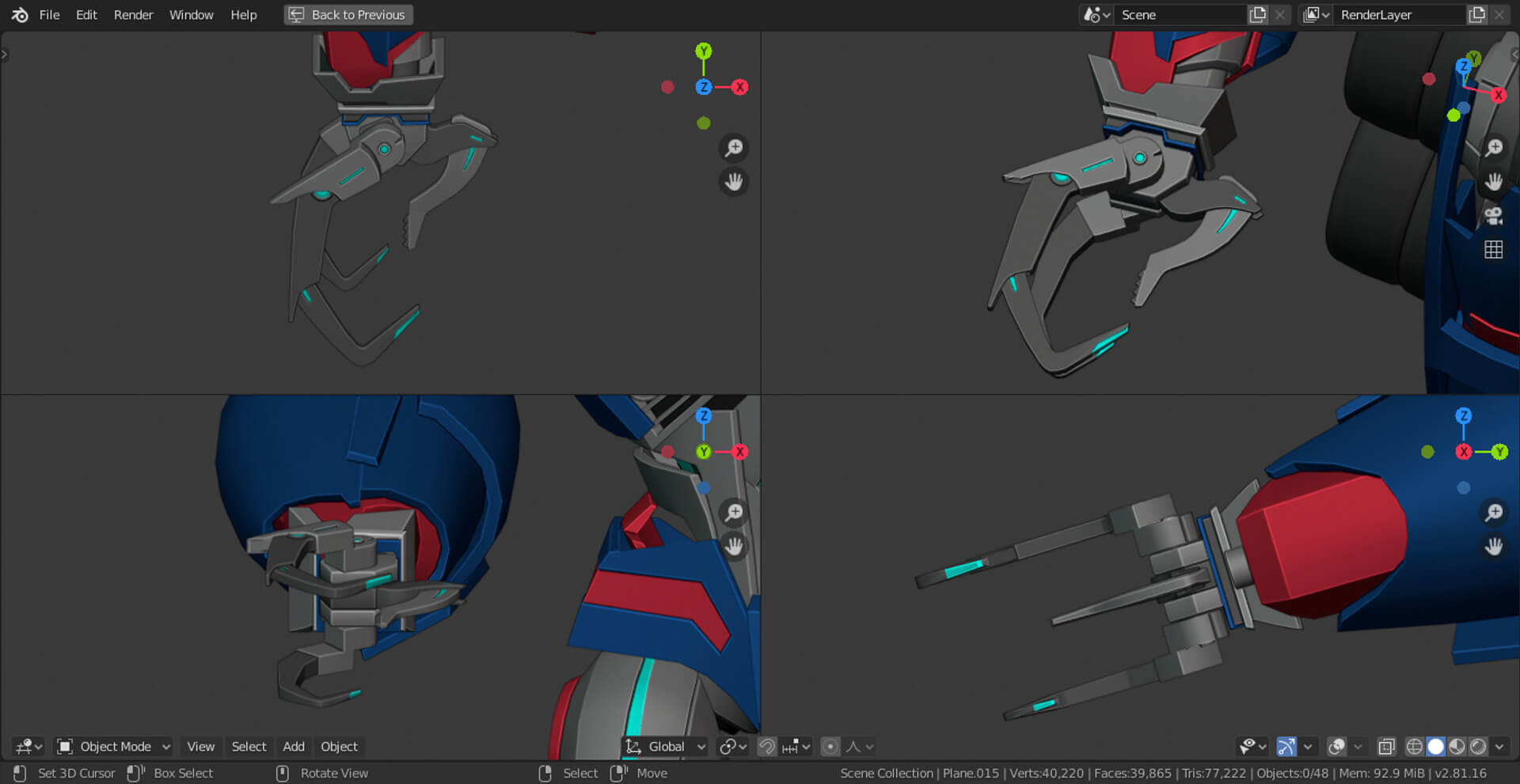 Ultra Magnus Transformers Prime Rig - 3D Model by billnguyen1411