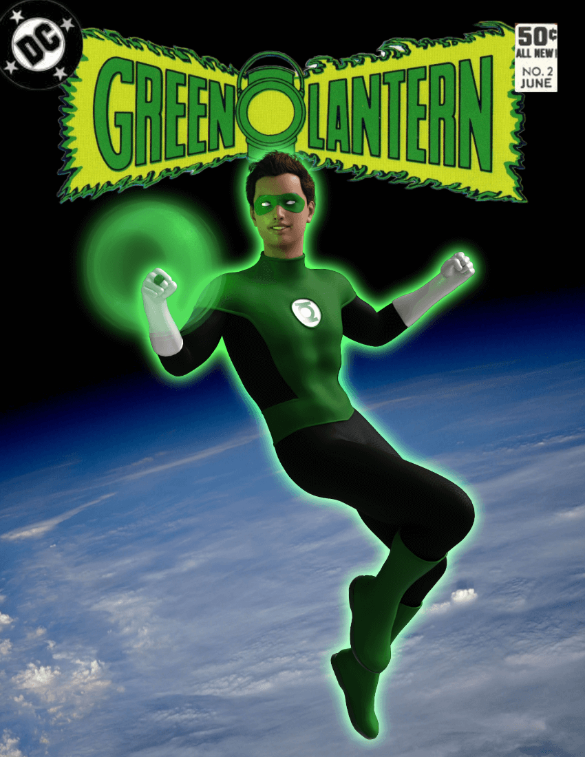 Green Lantern Render
