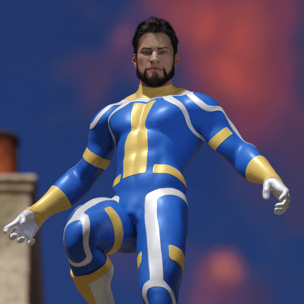 Anissa from Invincible 3D Render, Digital Art by billybear71