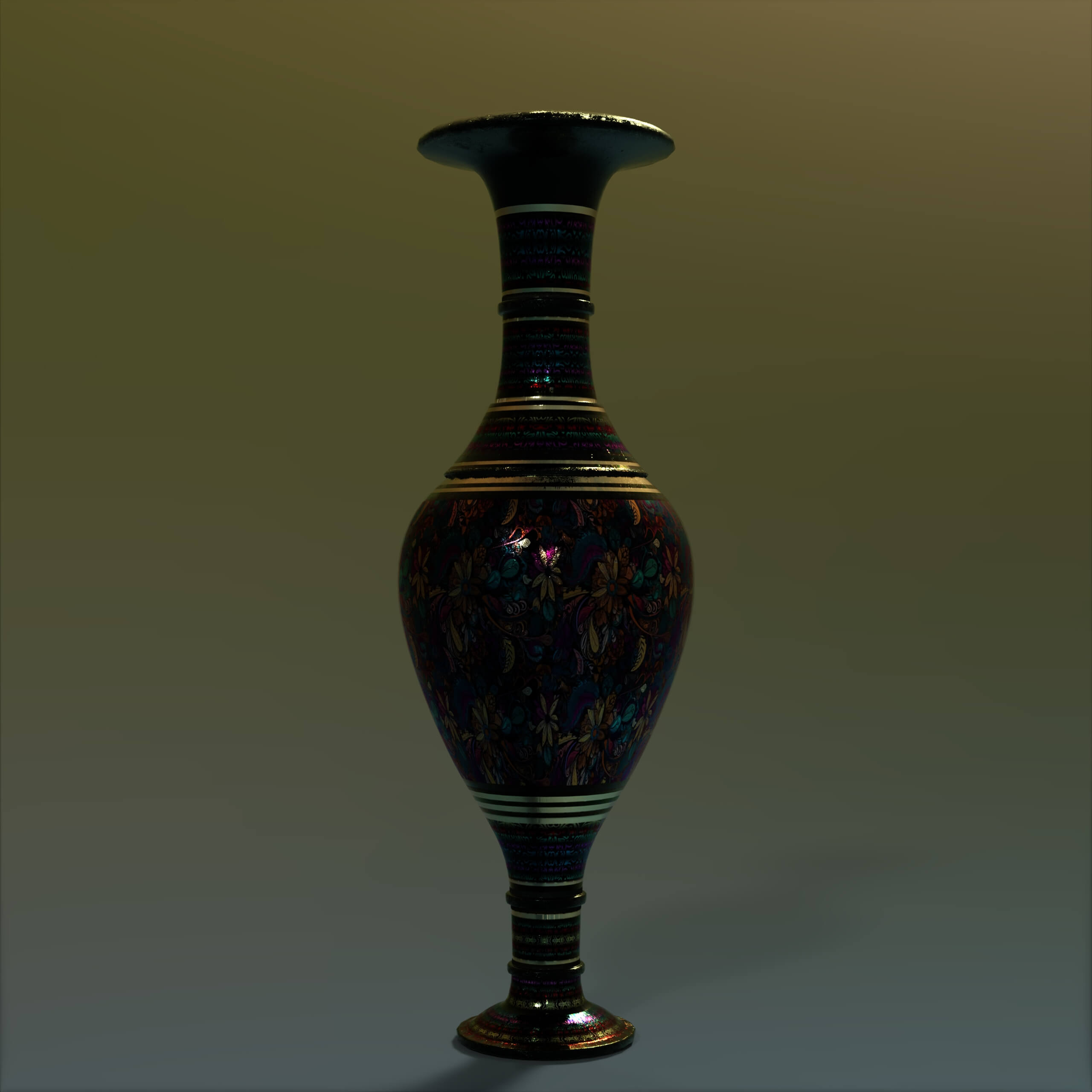 Medieval Flower Vase 10 - Daz Content by bindassdev