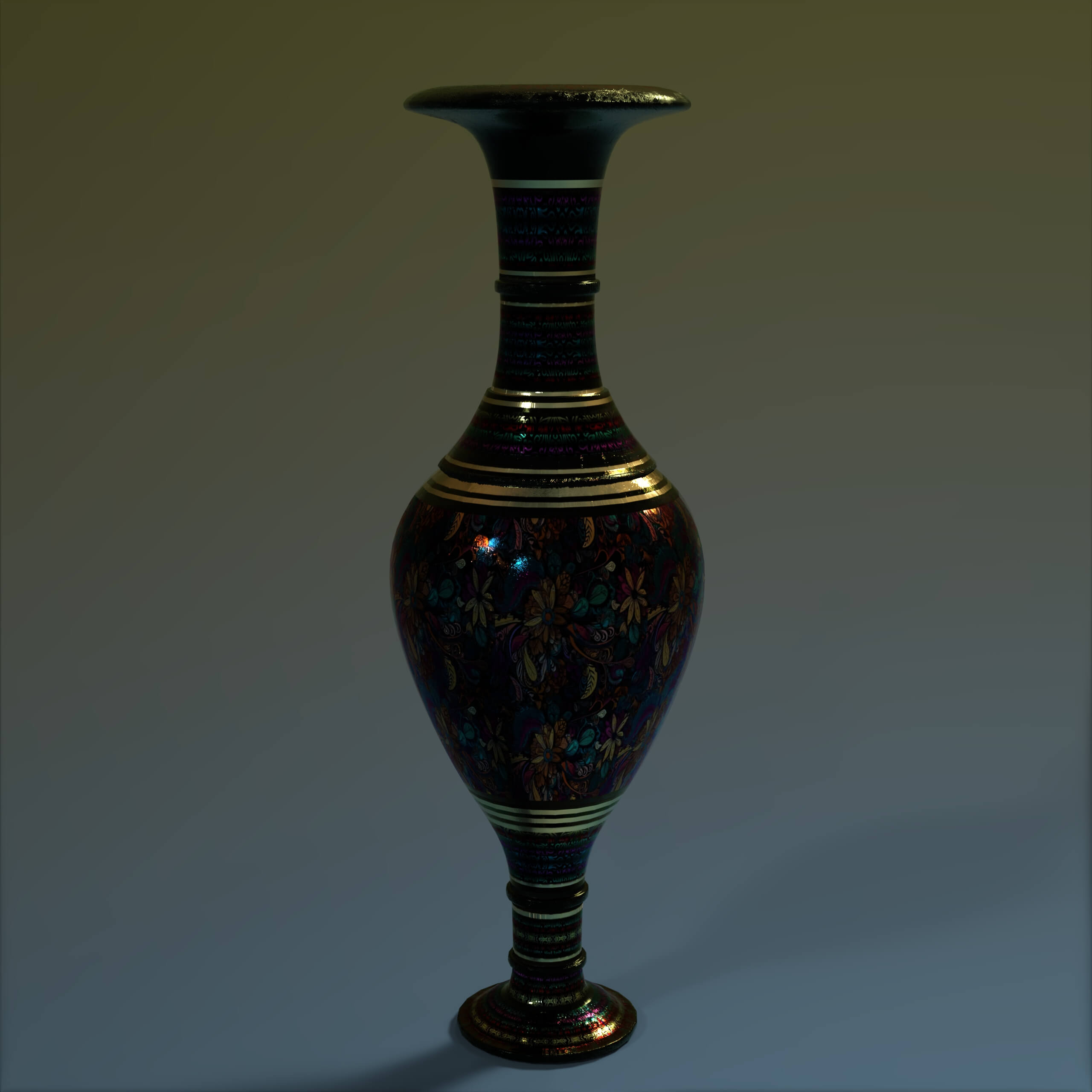 Medieval Flower Vase 10 - Daz Content by bindassdev