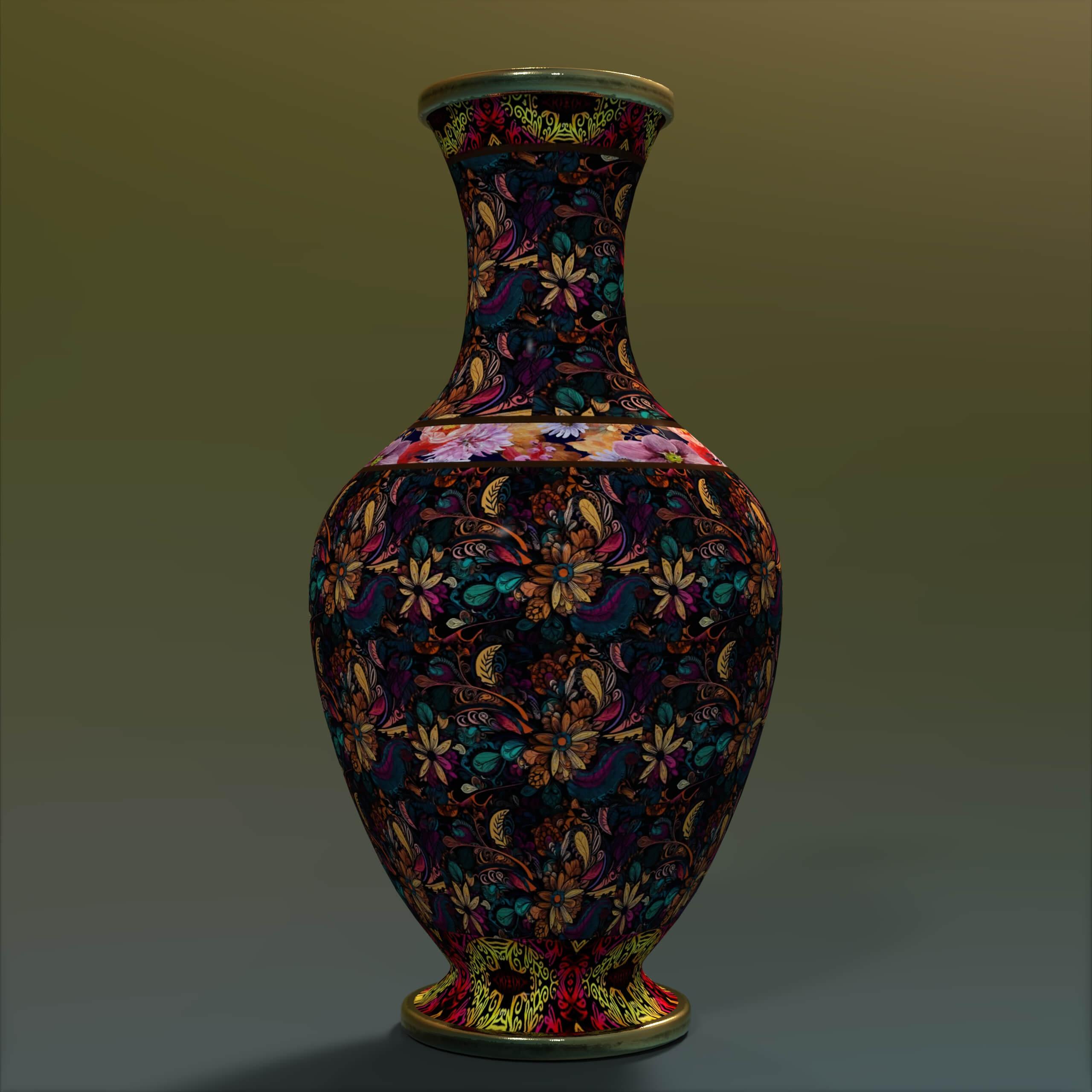 Medieval Flower Vase 2 - Daz Content by bindassdev