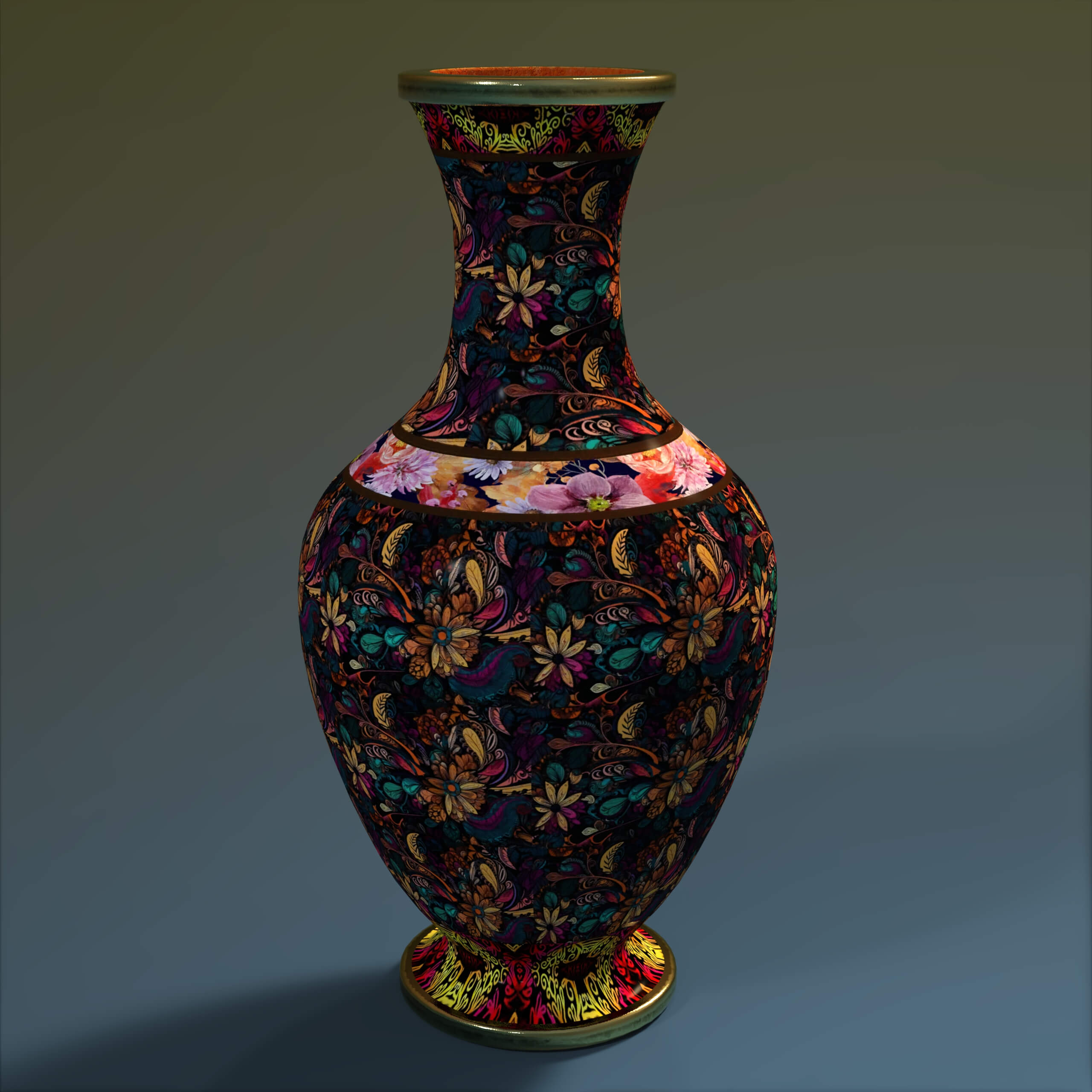 Medieval Flower Vase 2 - Daz Content by bindassdev