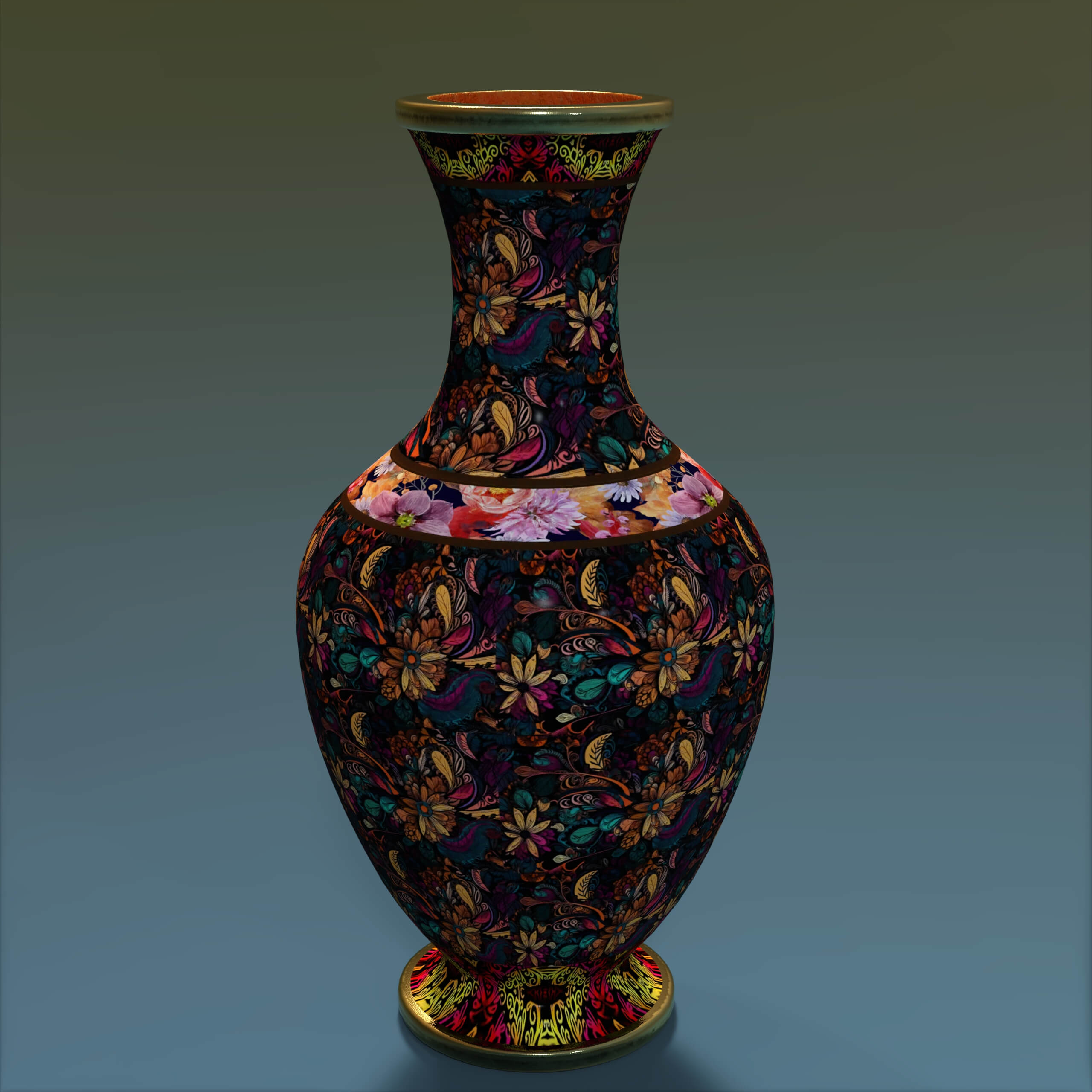 Medieval Flower Vase 2 - Daz Content by bindassdev