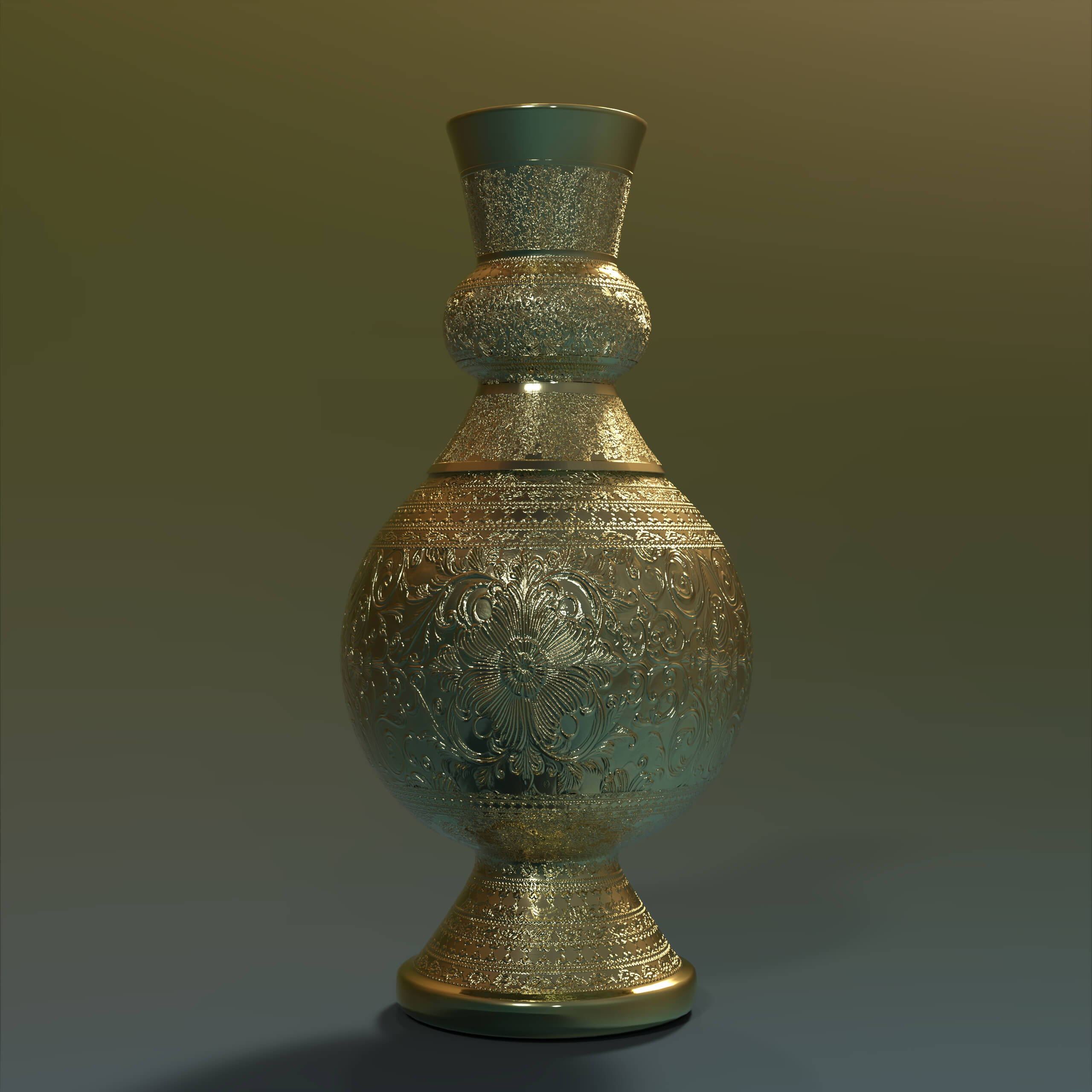 Medieval Flower Vase 7 - Daz Content by bindassdev