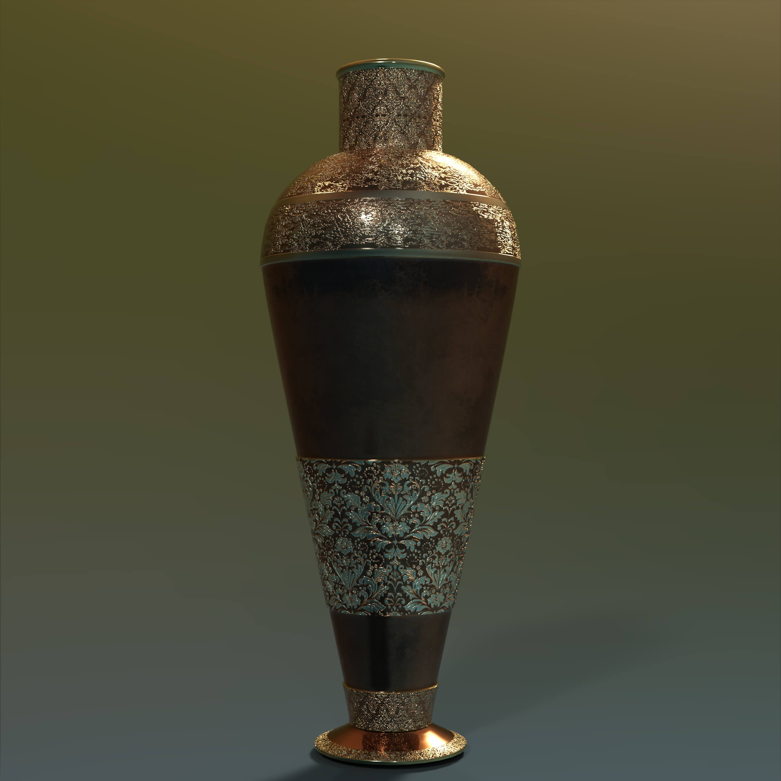 Medieval Flower Vase 9 - Daz Content by bindassdev