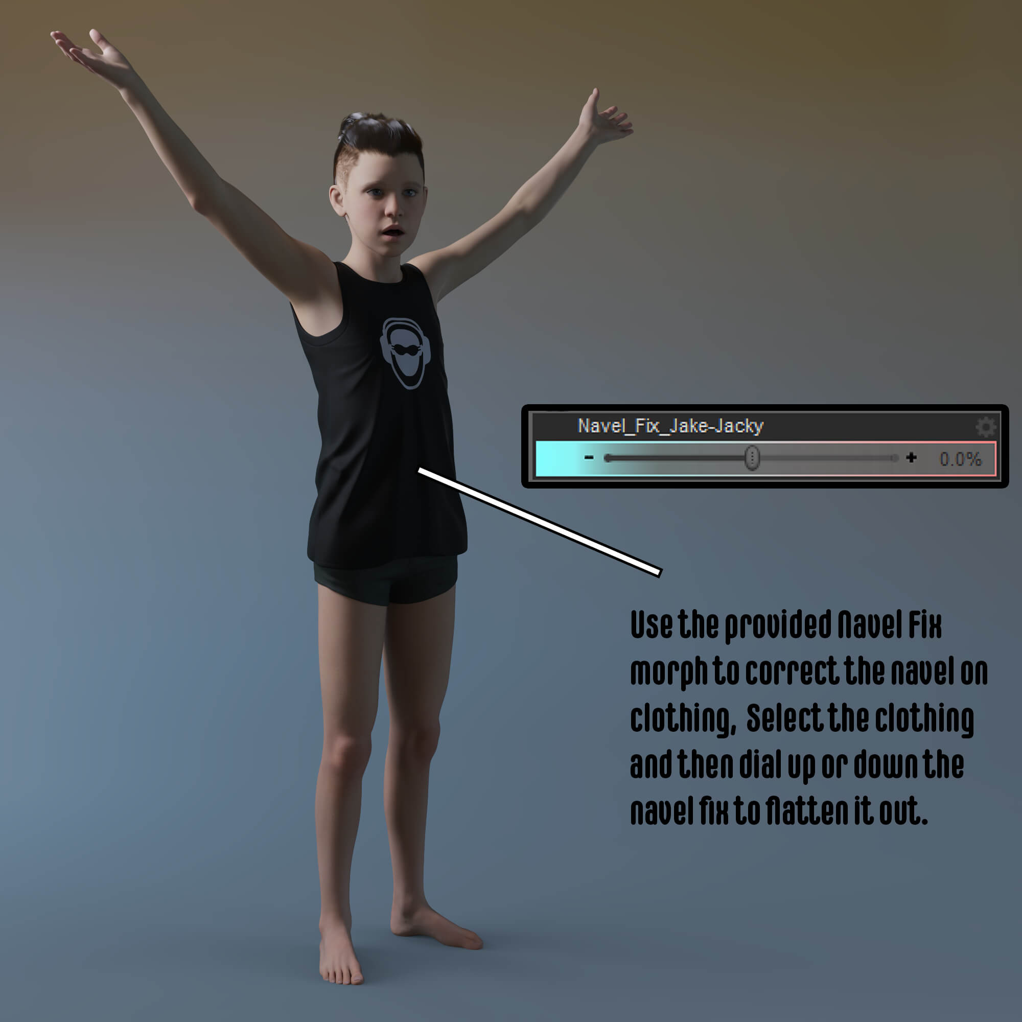 BG3D Jake and Jacky (Updated) - Daz Content by BioGearz3D