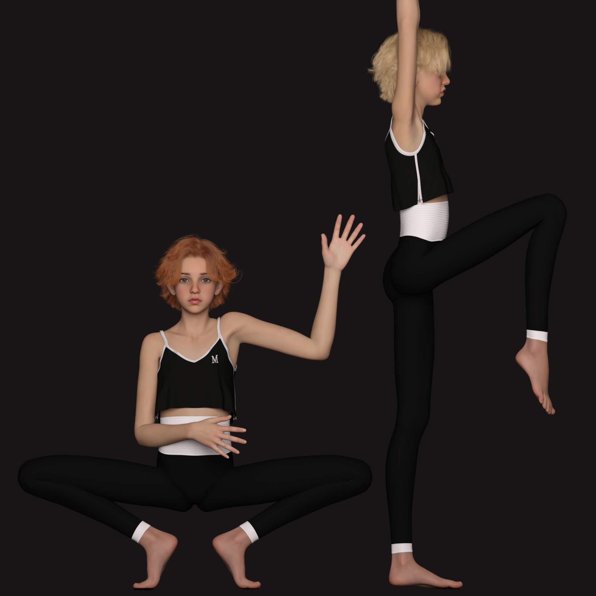 BG3D Teofila G9 (2 in 1) - Daz Content by BioGearz3D