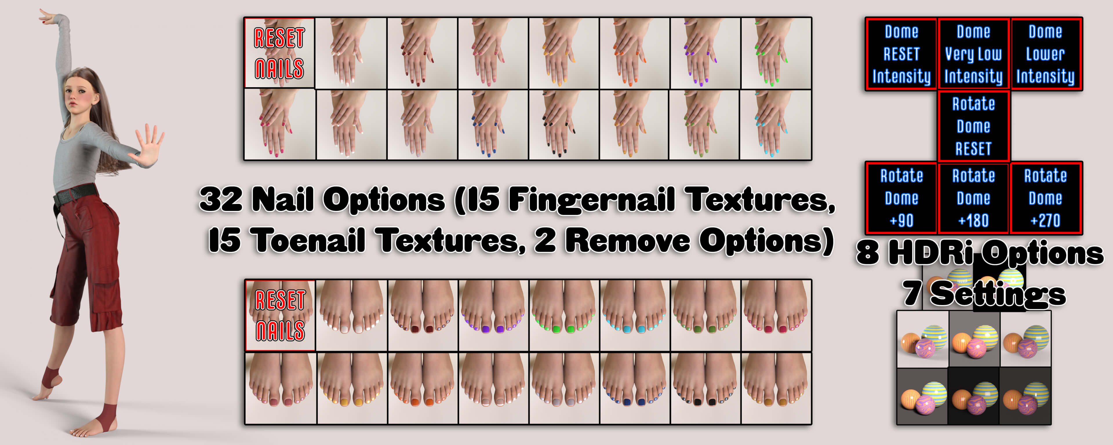 BG3D Teofila G9 (2 in 1) - Daz Content by BioGearz3D