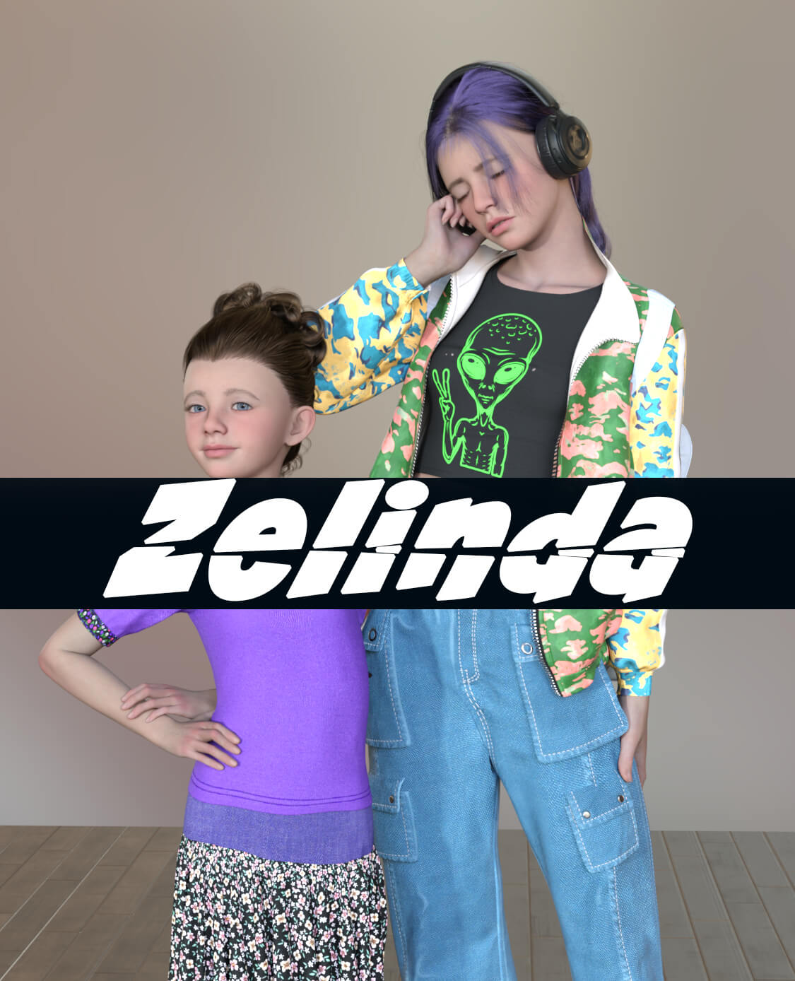 BG3D Zelinda for Genesis 9 - Daz Content by BioGearz3D