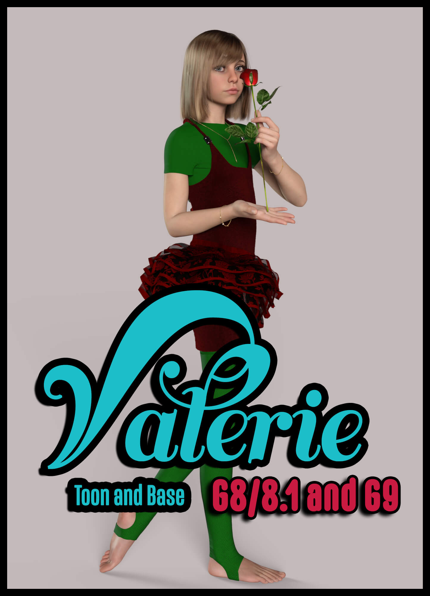 Valerie G88.1G9 Toon and Base (WIP) 3D Render by BioGearz3D