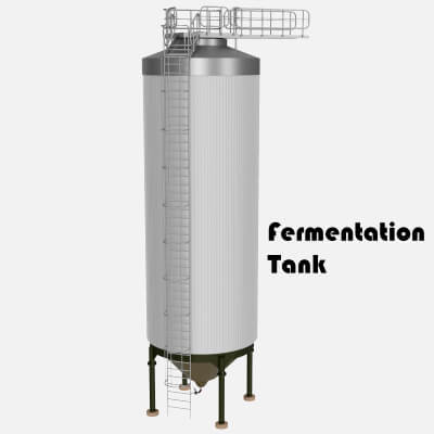 Fermentation Tank - 3D Model by Birdfix