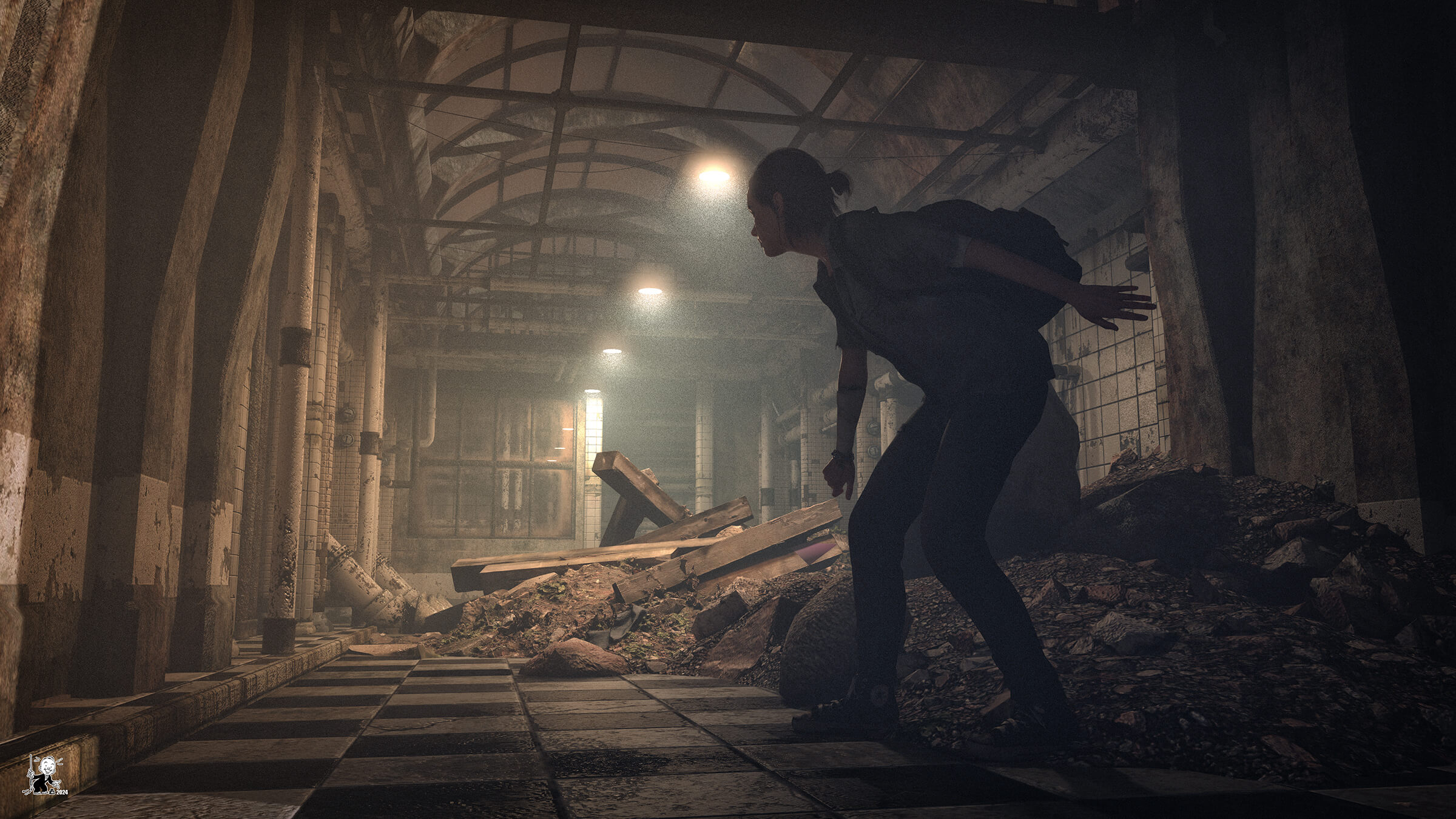 Cautious exploration 3D Render, Digital Art by bisonravi