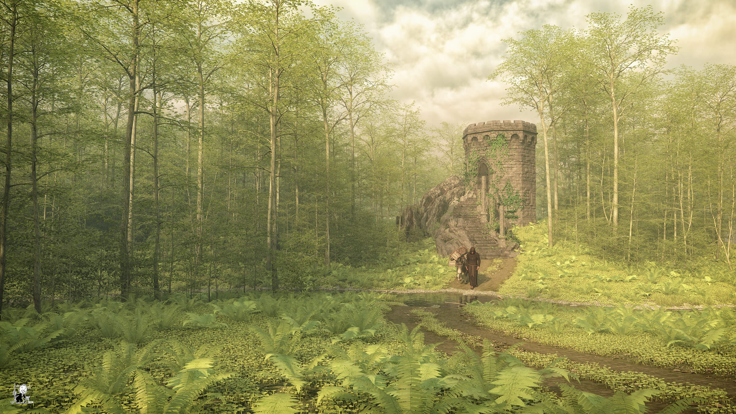 Erewhon 3D Render, Digital Art by bisonravi