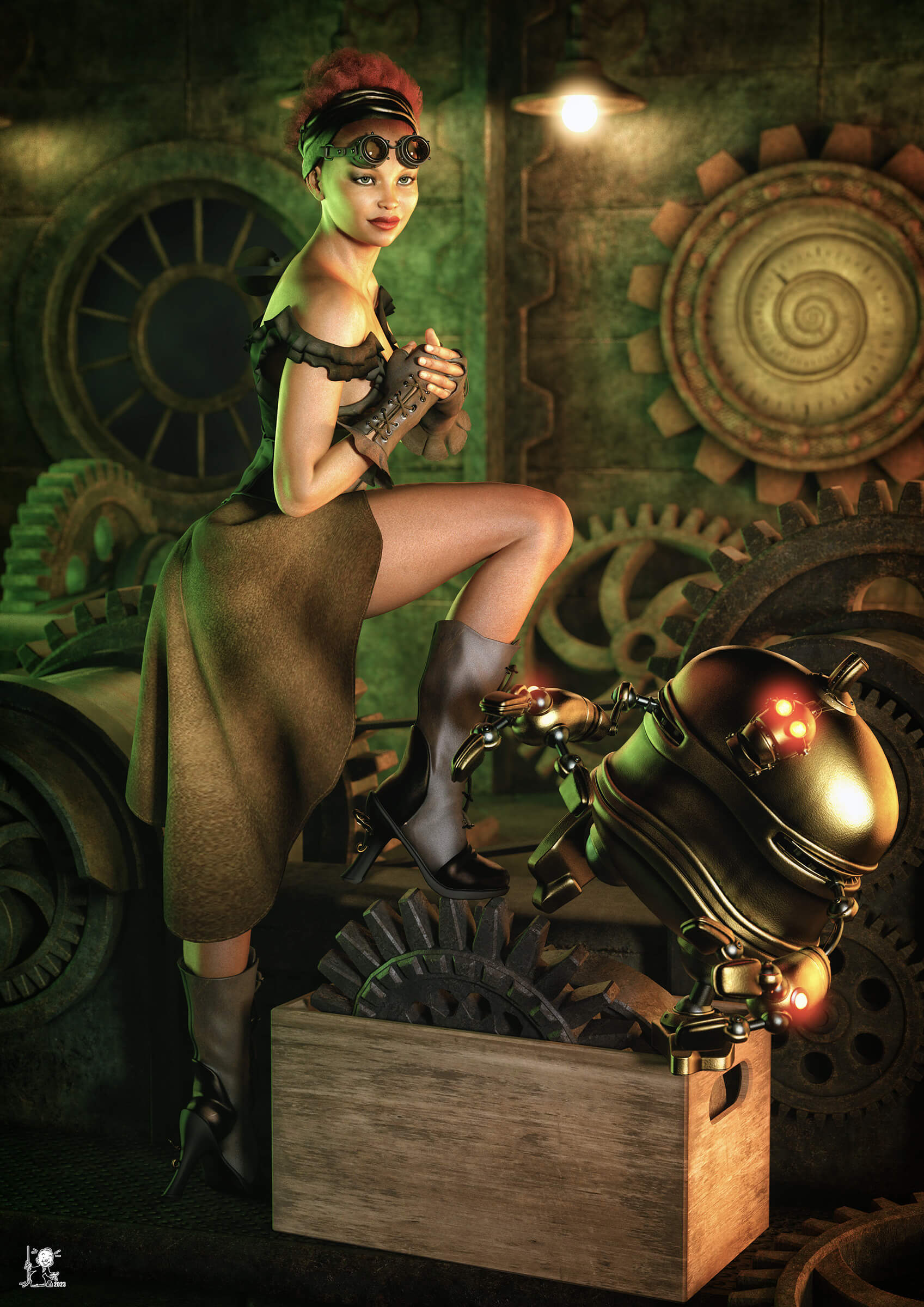 Steampunk Render