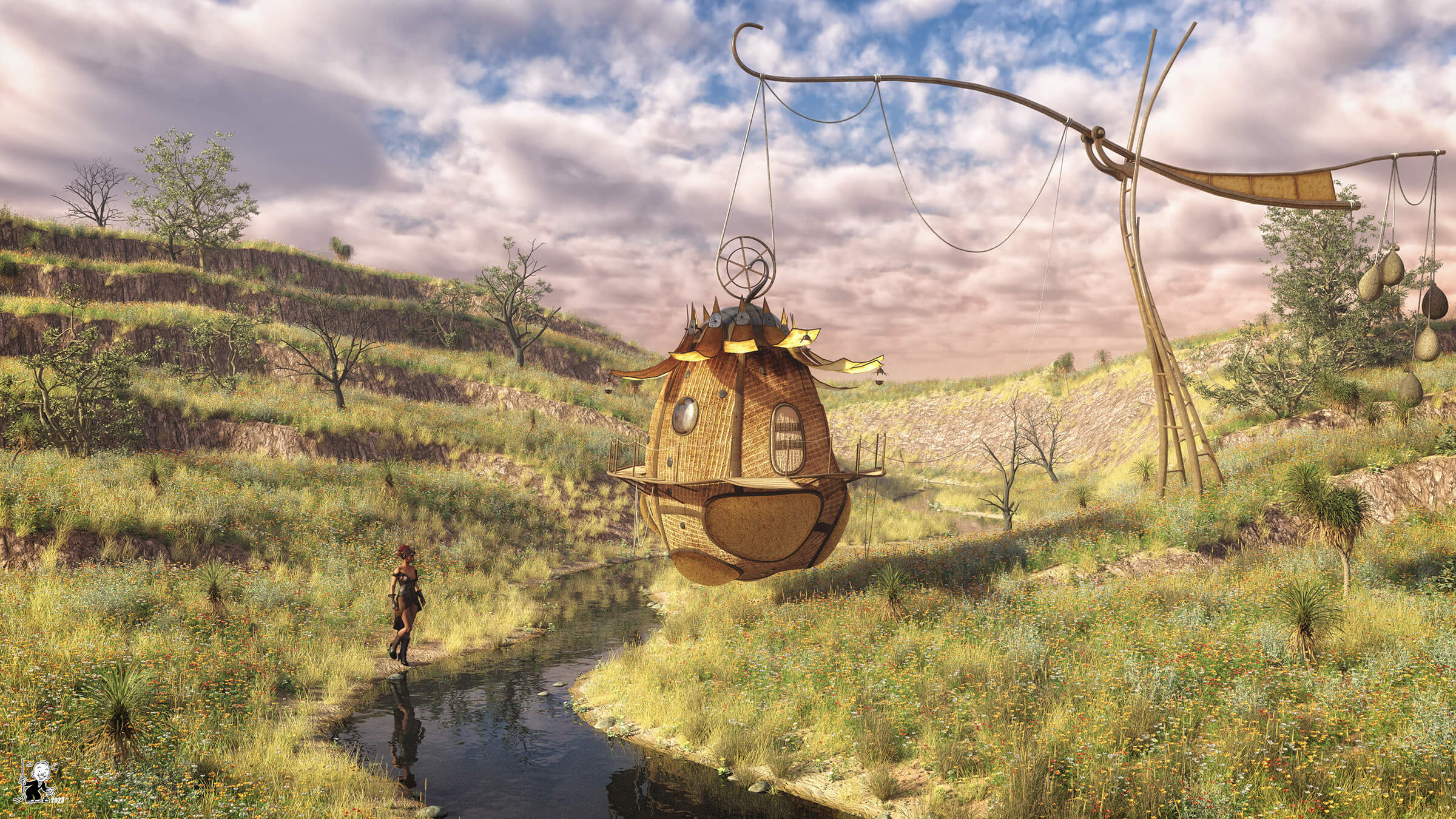 The rift 3D Render, Digital Art by bisonravi