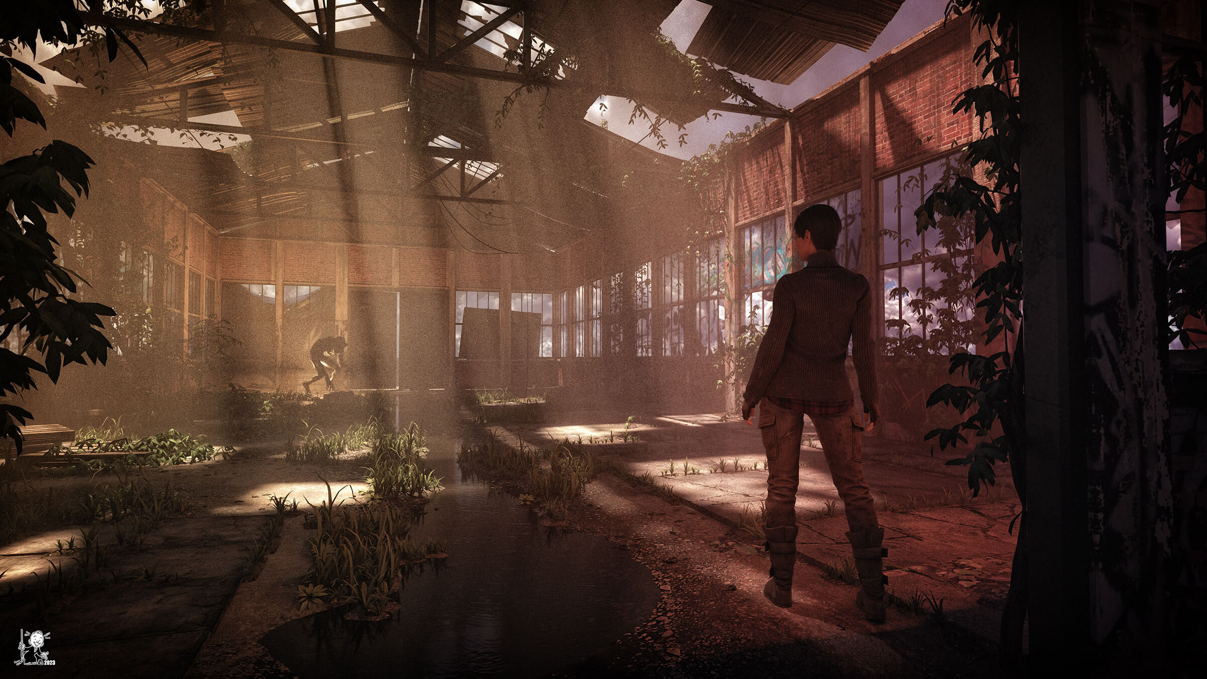 Weird encounter 3D Render, Digital Art by bisonravi